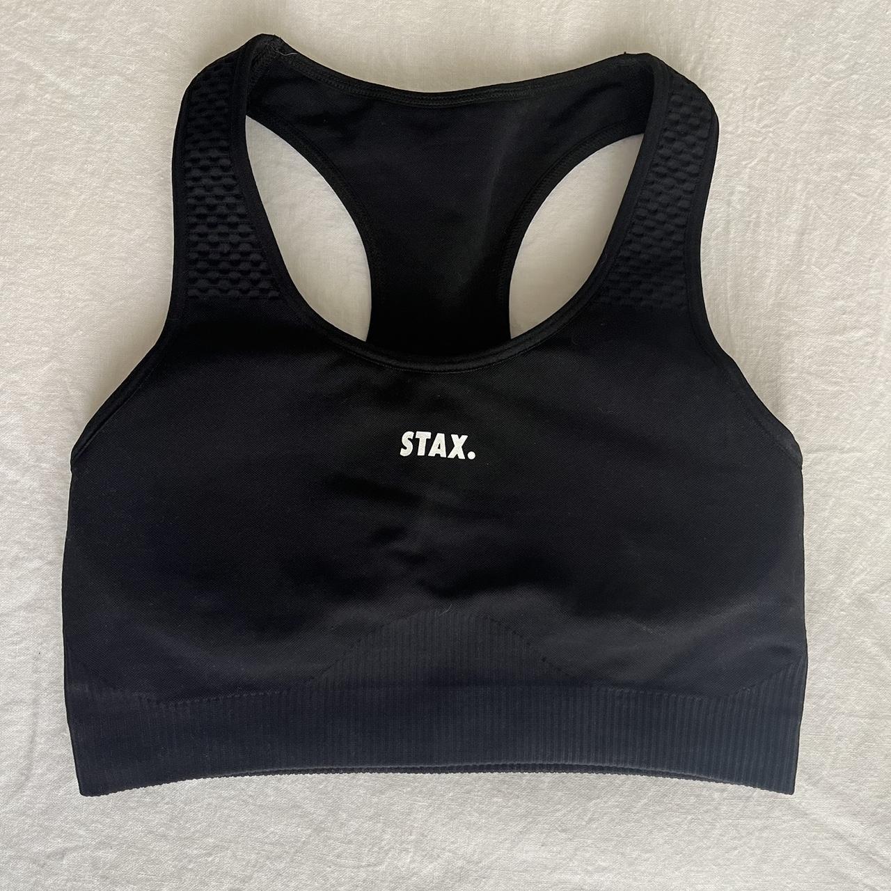 STAX. Premium Seamless V6 Racer Crop in XS. Stretchy... - Depop