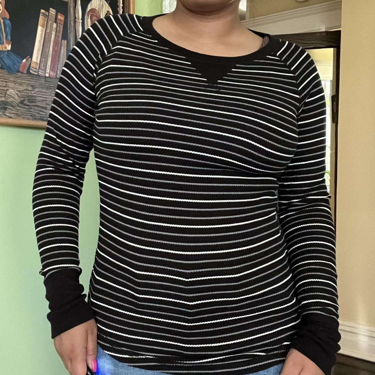 Striped emo long sleeve top 𓆩♡𓆪🧷🕷️𓆩♡𓆪 Perfect to put... - Depop