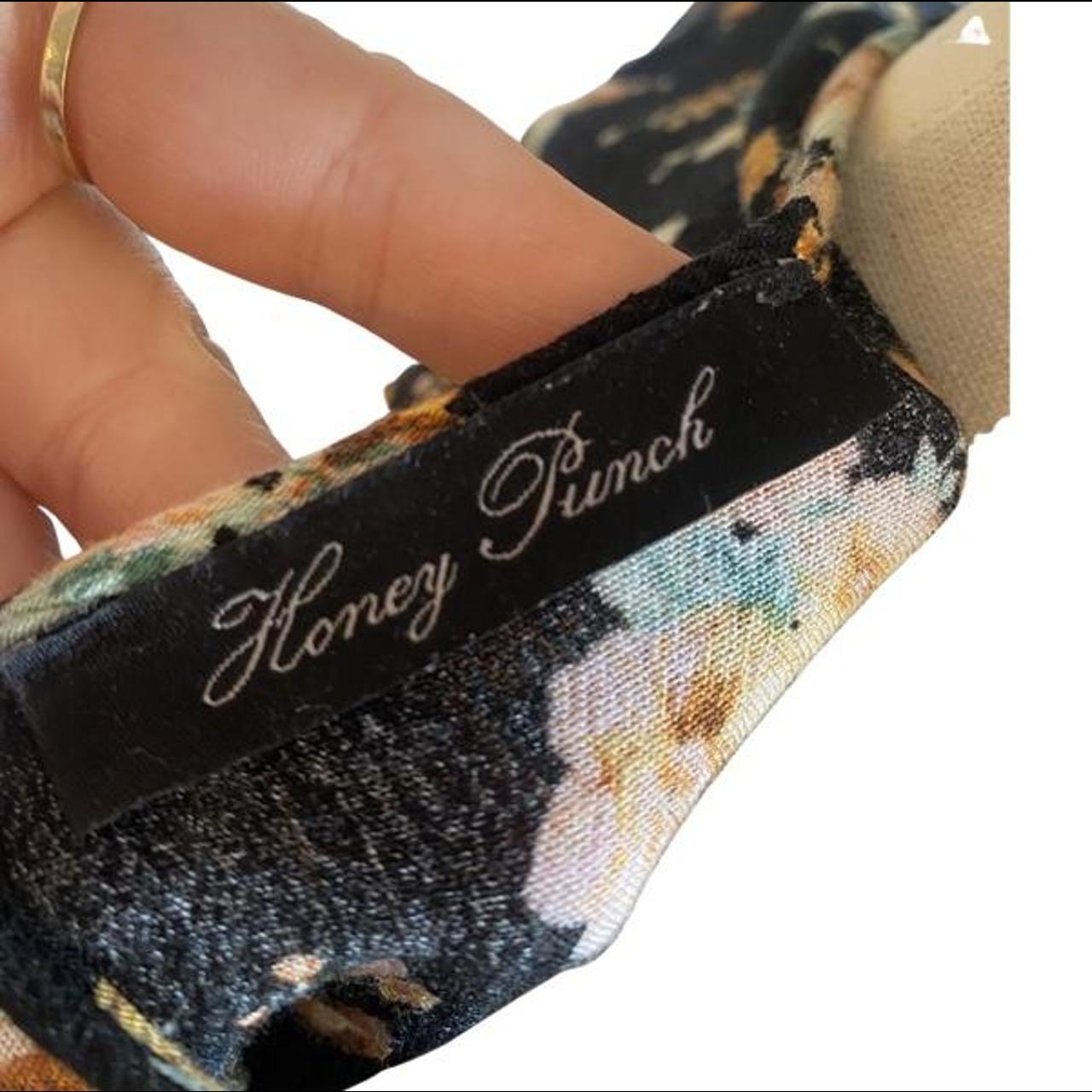 Honey punch blouse with tie up detail in the front.... - Depop