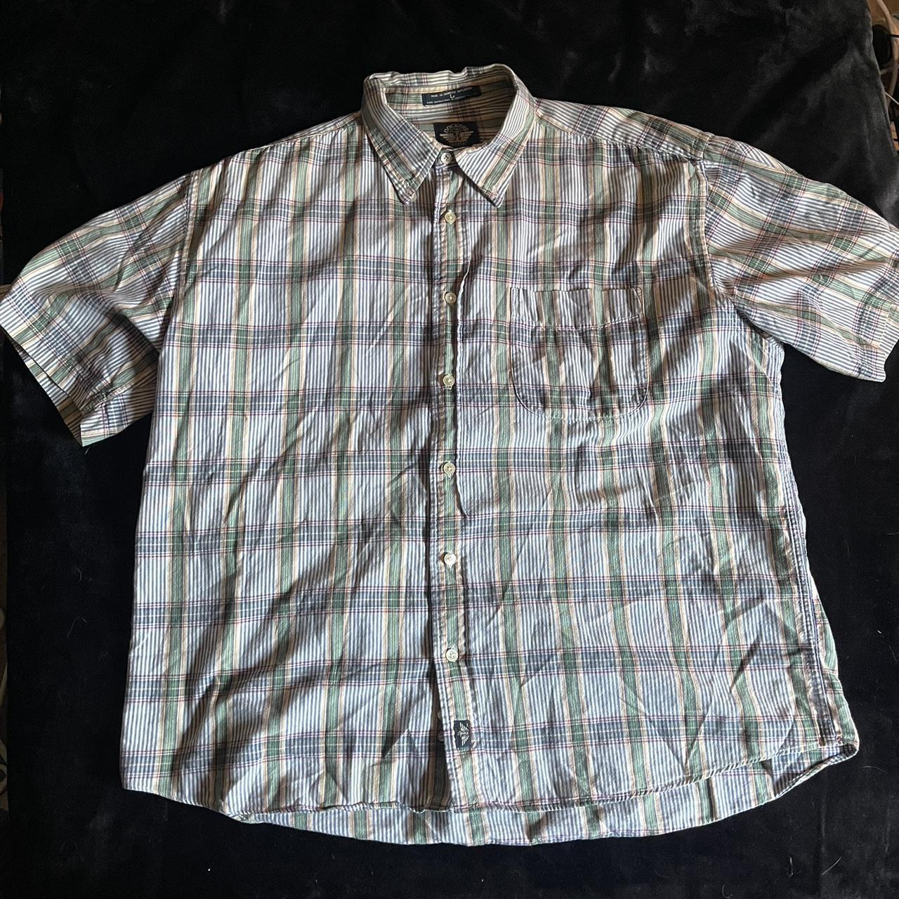 dockers button up large 90s 2000s - Depop