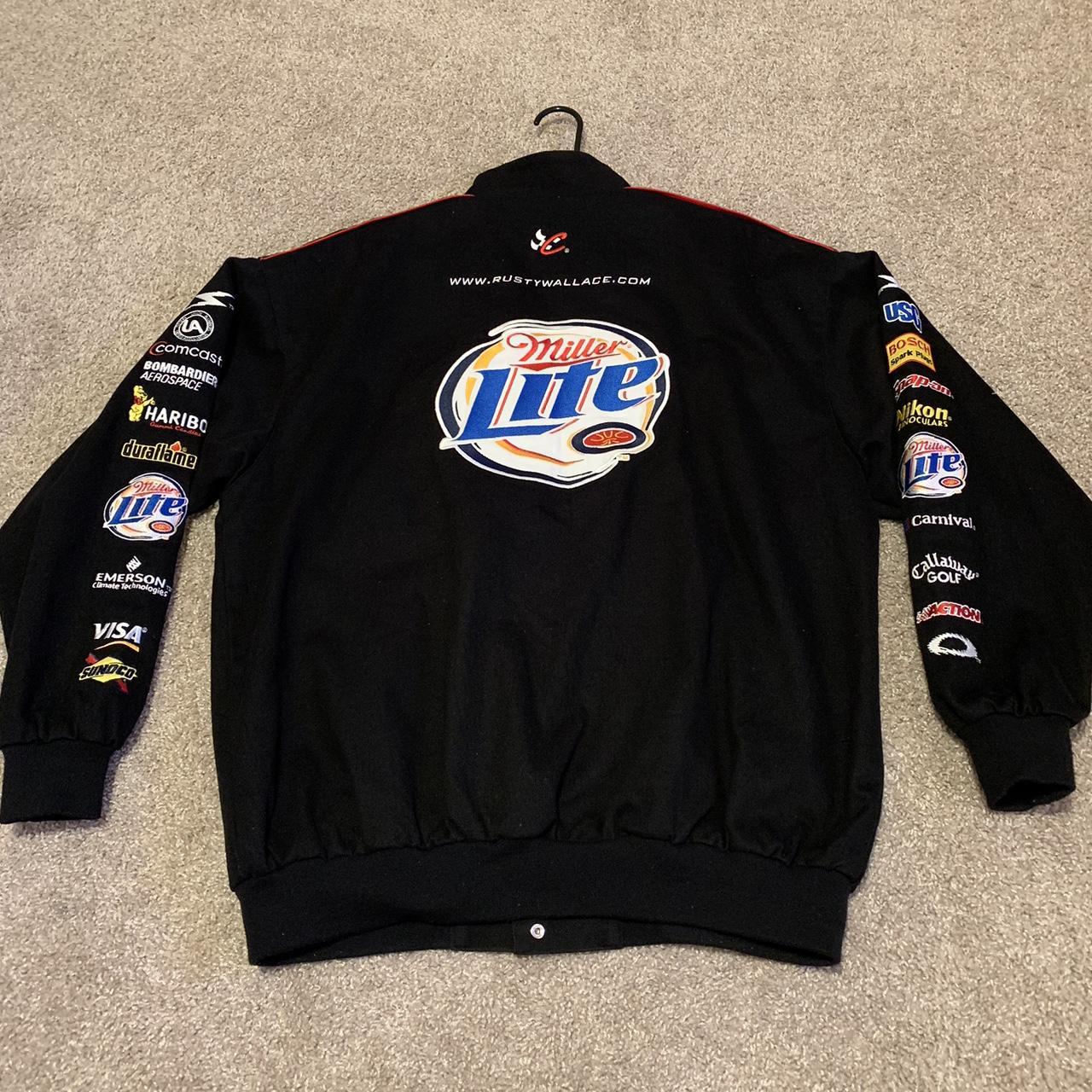 Rare Authentic Vintage Miller Lite Racing... - Depop