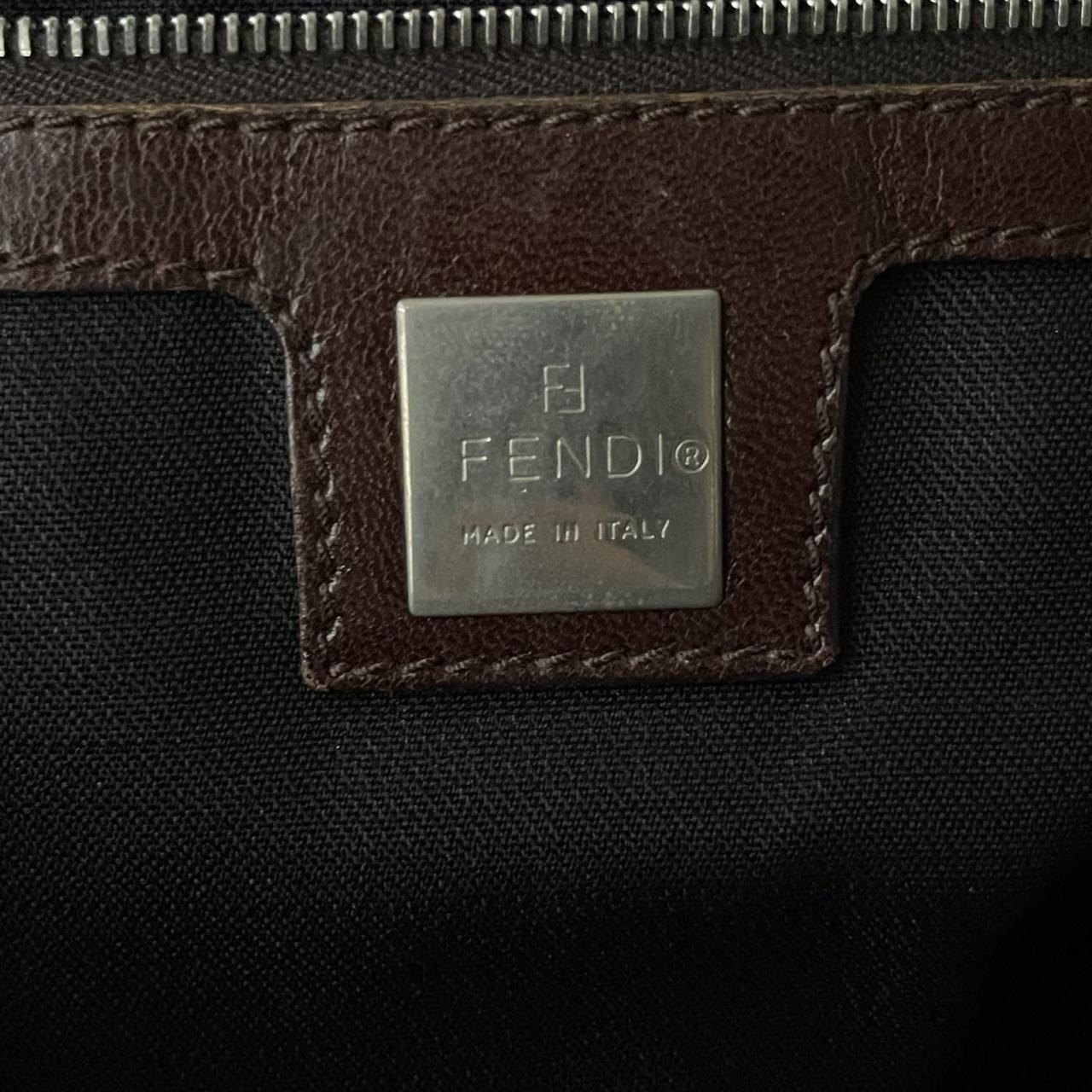 The most delicious chocolate suede Fendi bag! Super... - Depop