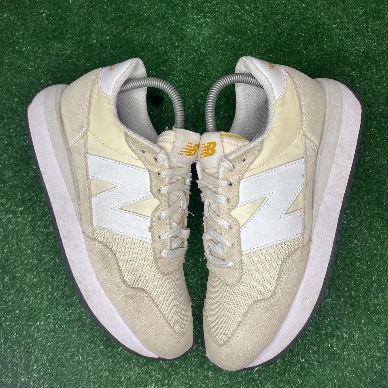 New Balance 237 Cream size 9 women’s in great... - Depop