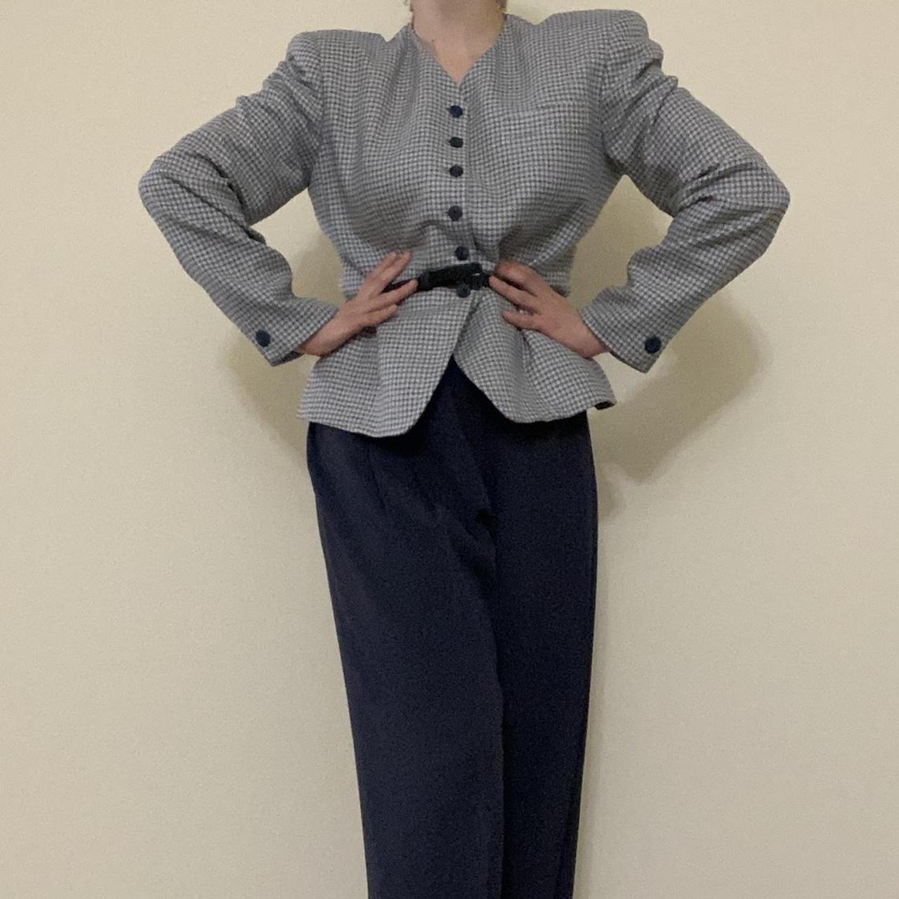 THE ULTIMATE VINTAGE 80S POWER SUIT SKIRT AND PANTS... - Depop