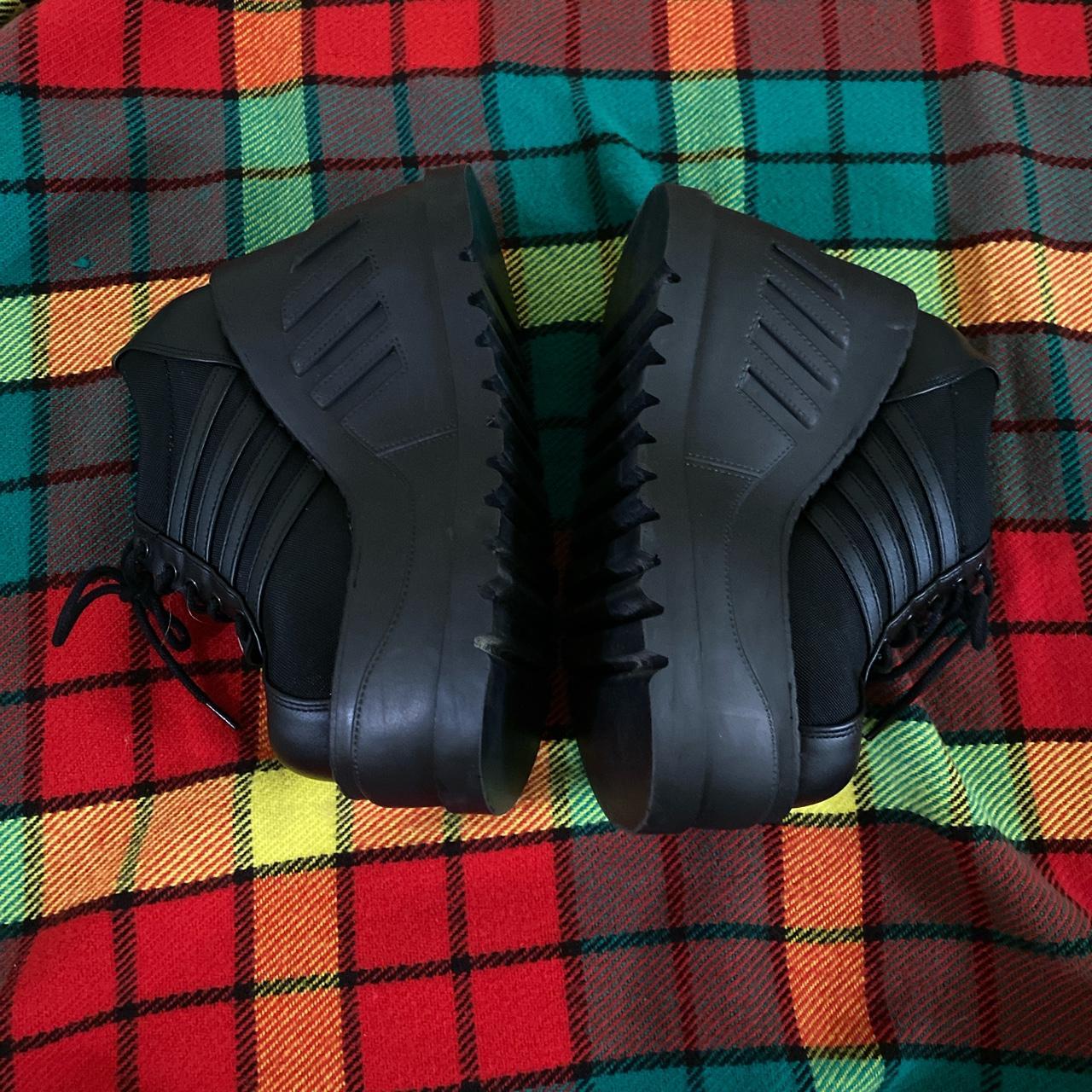 BLACK DEMONIA STOMP INDUSTRIAL GOTH PLATFORMS!... - Depop