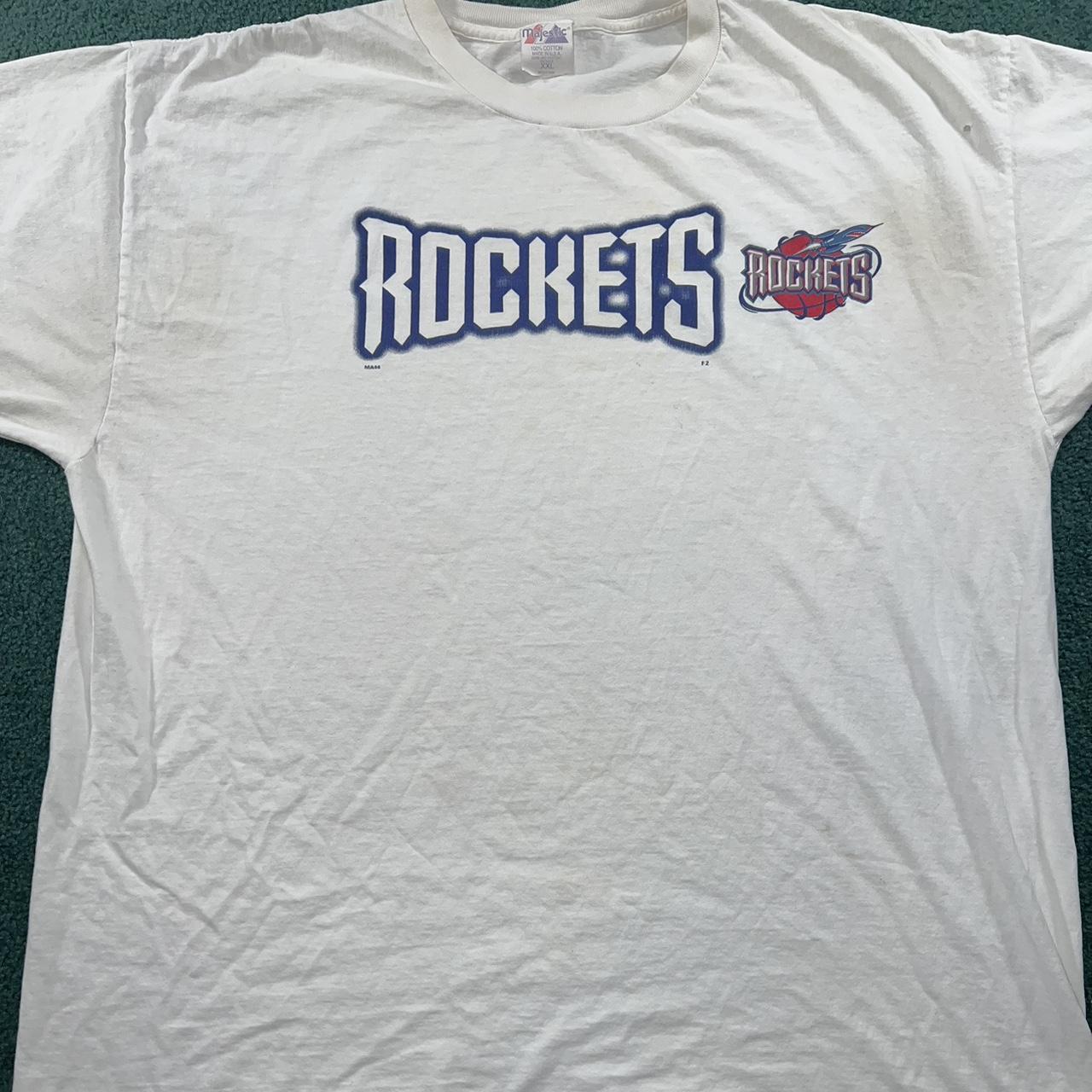 Houston Rockets Vintage 90’s NBA Logo Graphic Shirt... - Depop