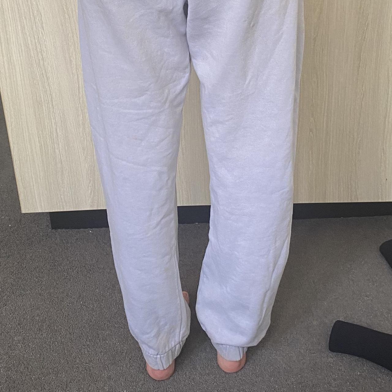 brandy melville trackies - cute lilac colour! bleach... - Depop