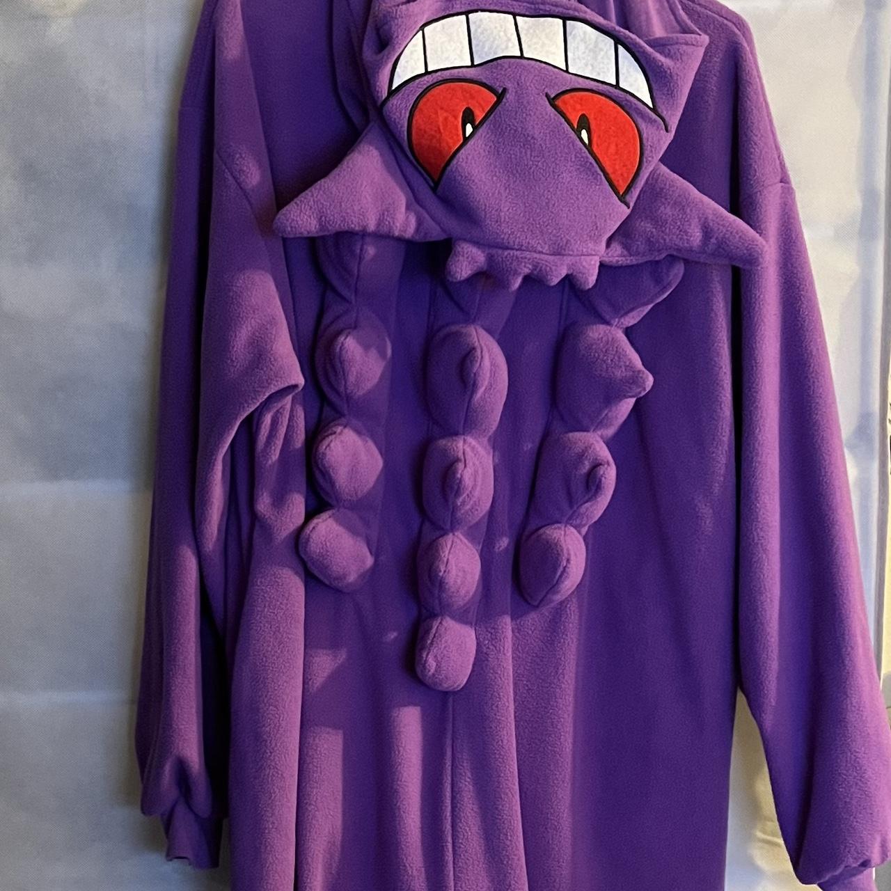 SAZAC Gengar Pokemon Kigurumi Onesie Purple... - Depop
