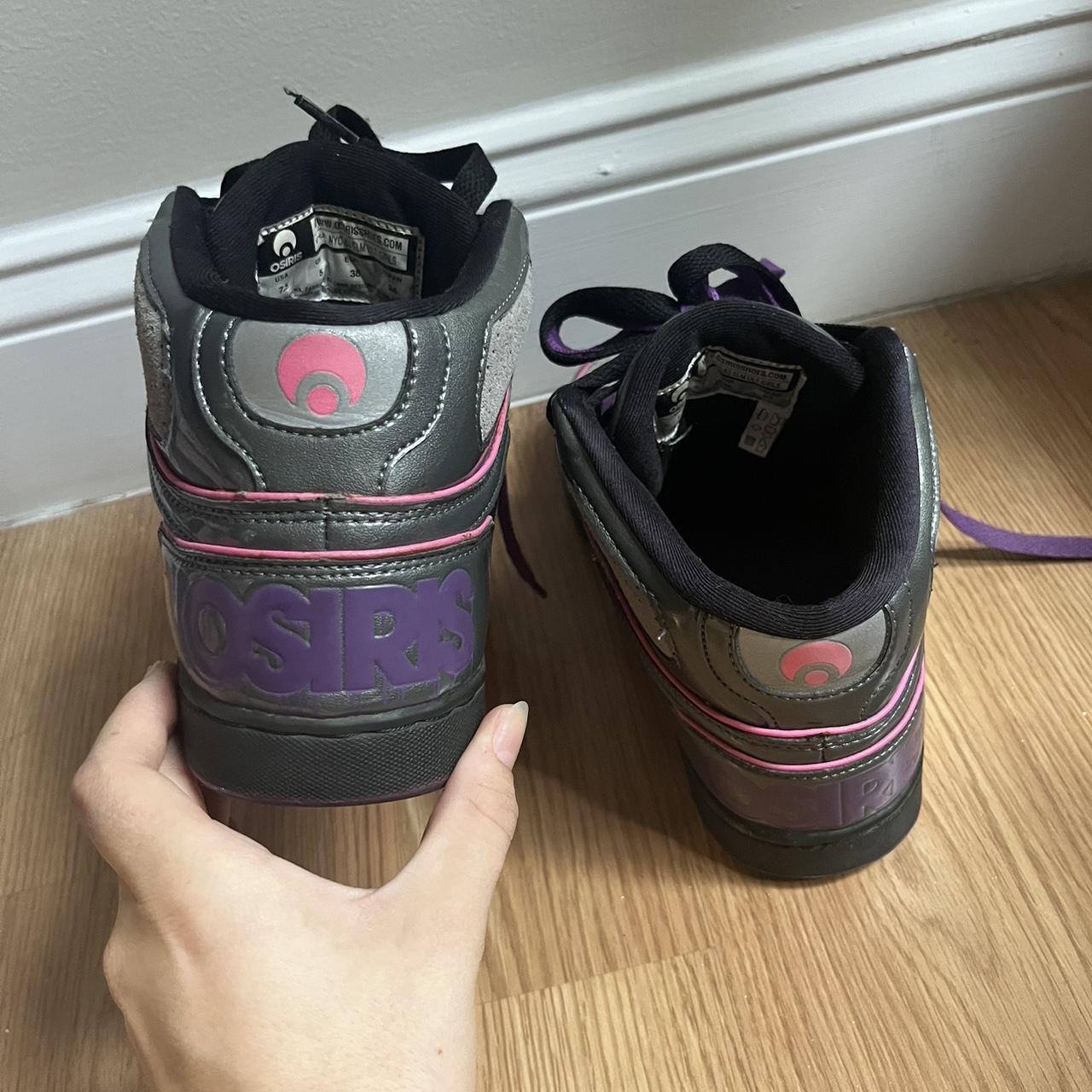 NYC 83 Osirus with checker board laces Listened EU... - Depop