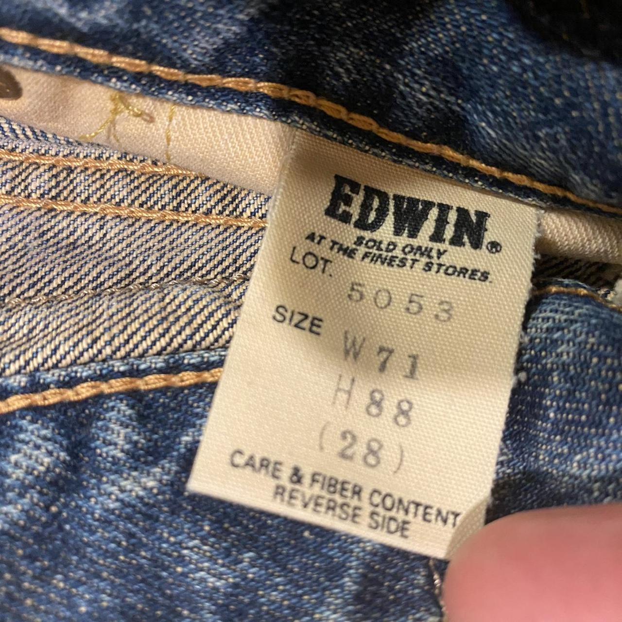 Mudwash straight leg Edwin jeans Amazing quality... - Depop