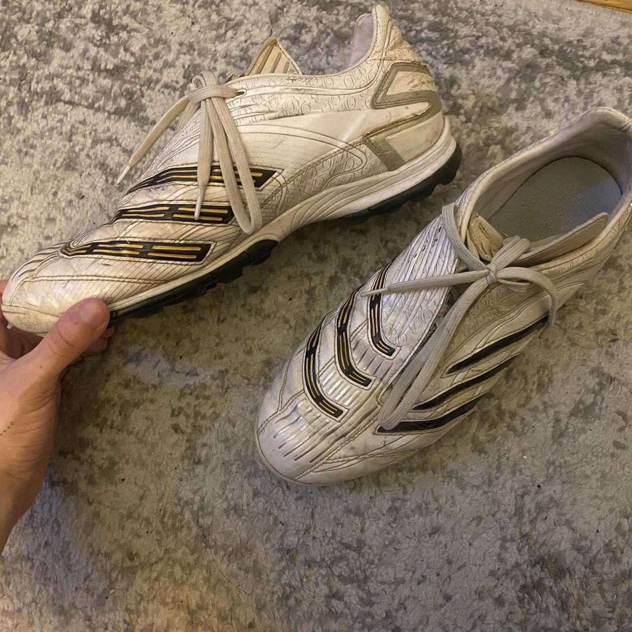 Vintage Adidas Predator Traxion Indoors Very good... - Depop
