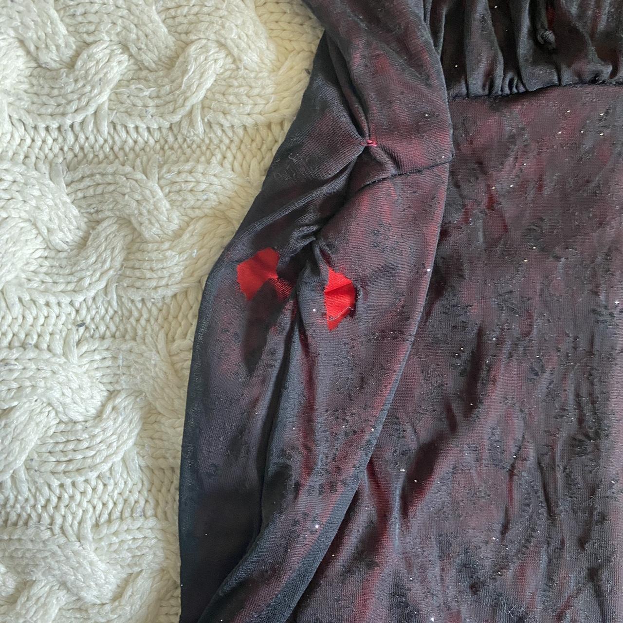 Black and red lacy Candy rocket dress worn once for... - Depop