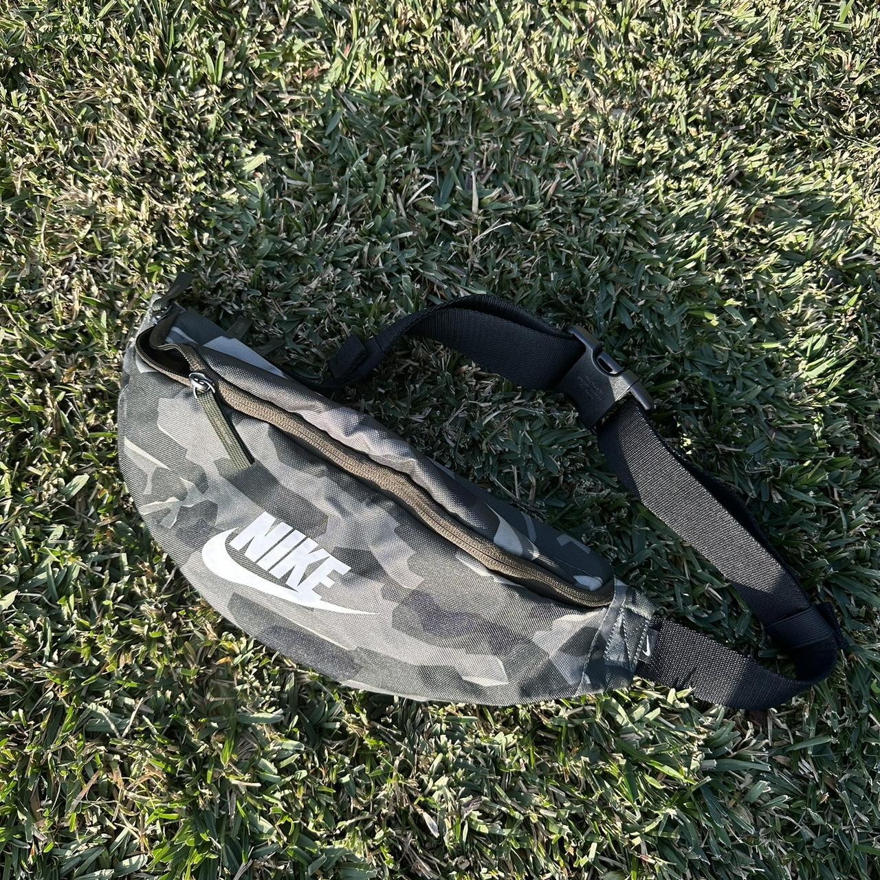 Green camo Nike SB Danny pack. Can be worn as a... - Depop