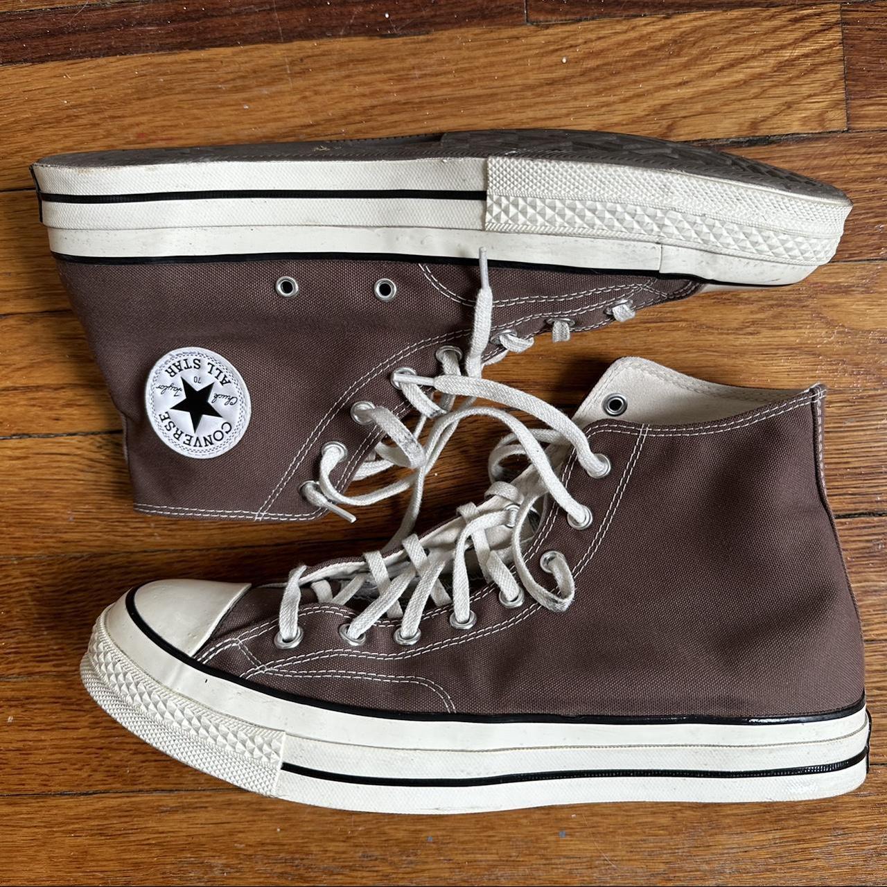 mens 11.5 brown converse all star 70…only worn about... - Depop