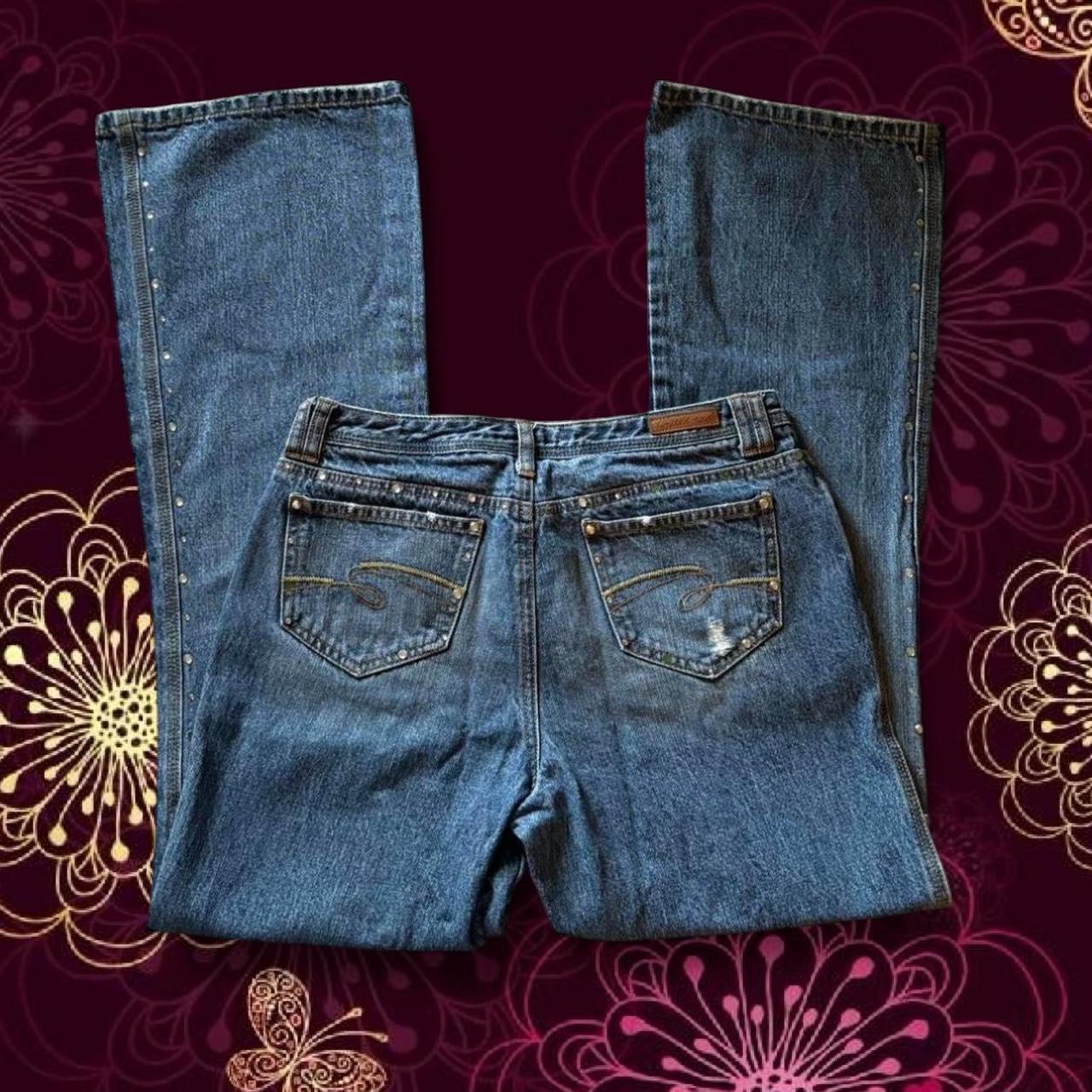 -Rare Limited Too 2000s bootcut flare low rise jeans... | Depop