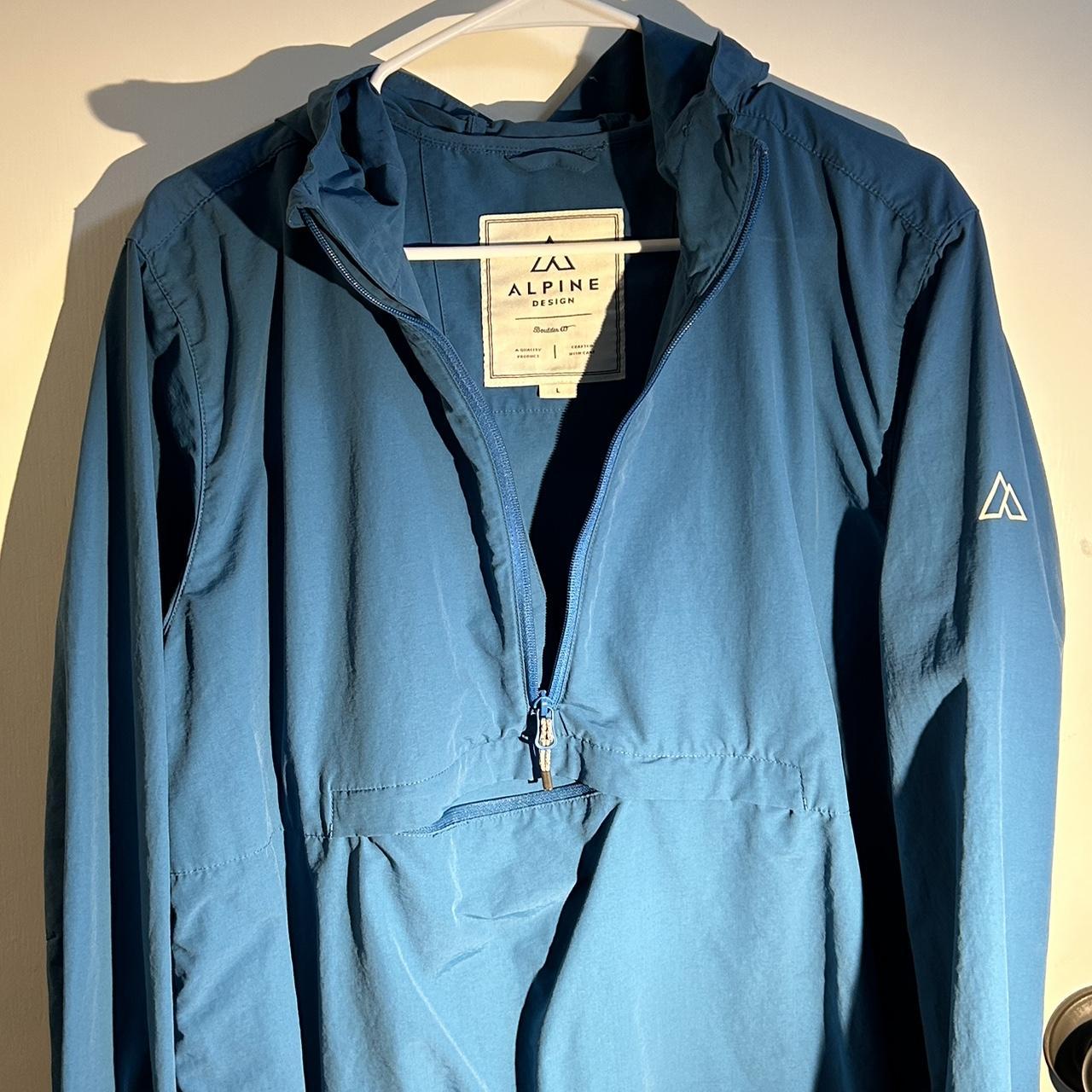 Alpine Design Rain Jacket Quarter zip - Adjustable... - Depop