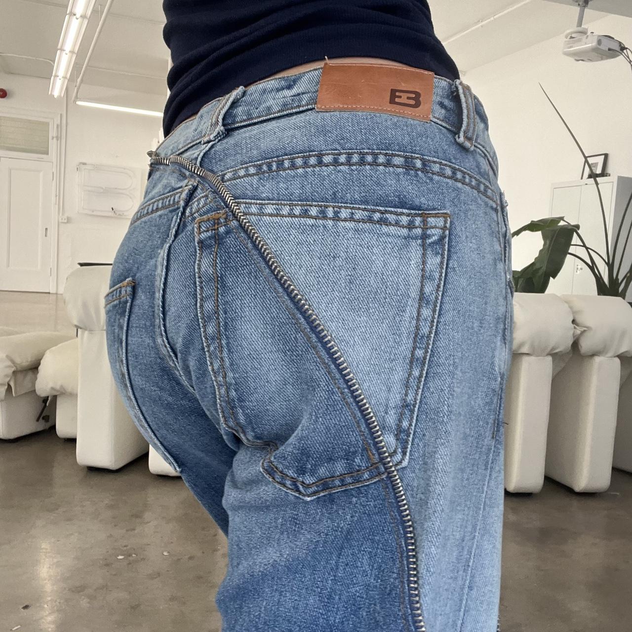 EB Denim Gemini Jean. Really cool two toned jean... - Depop