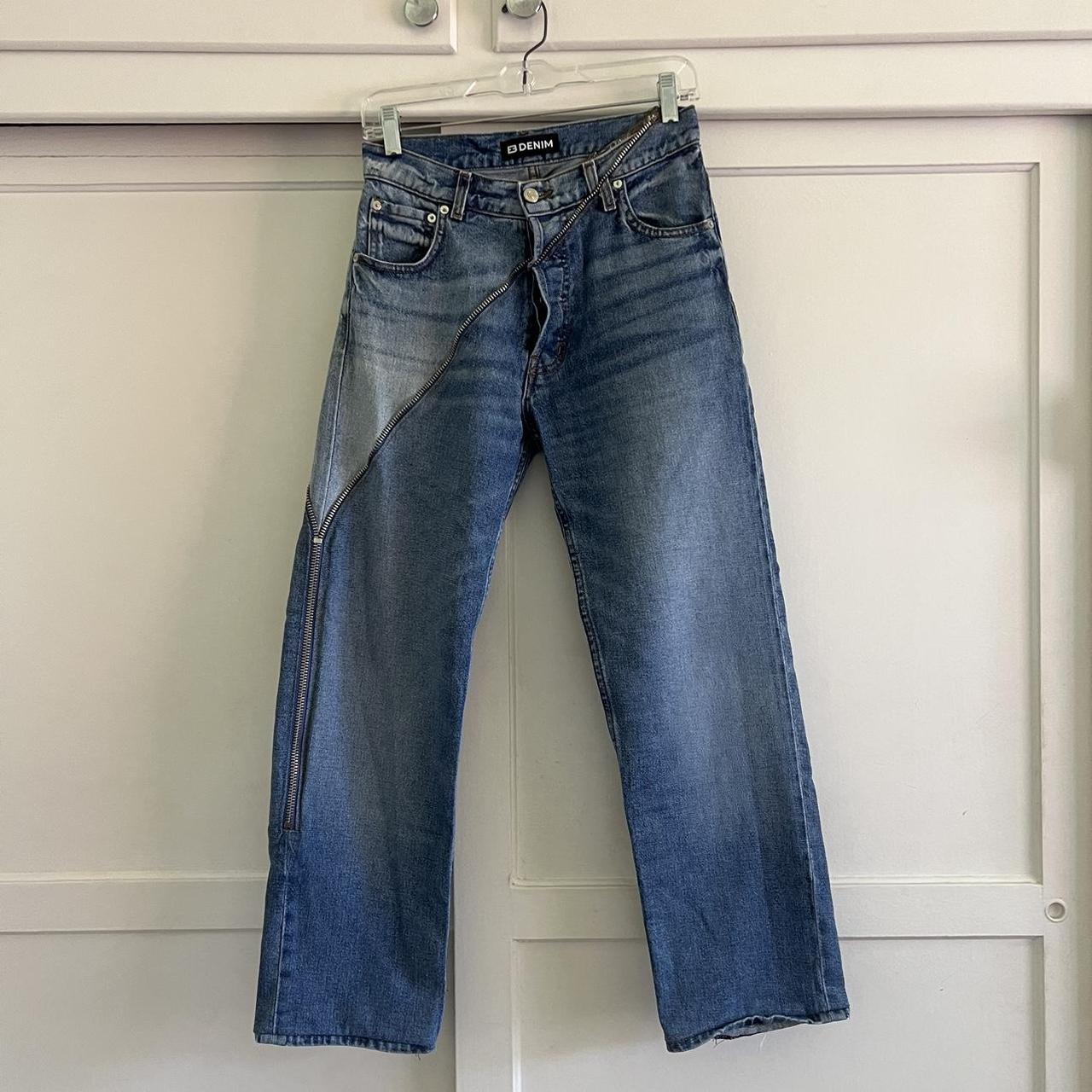 EB Denim Gemini Jean. Really cool two toned jean... - Depop