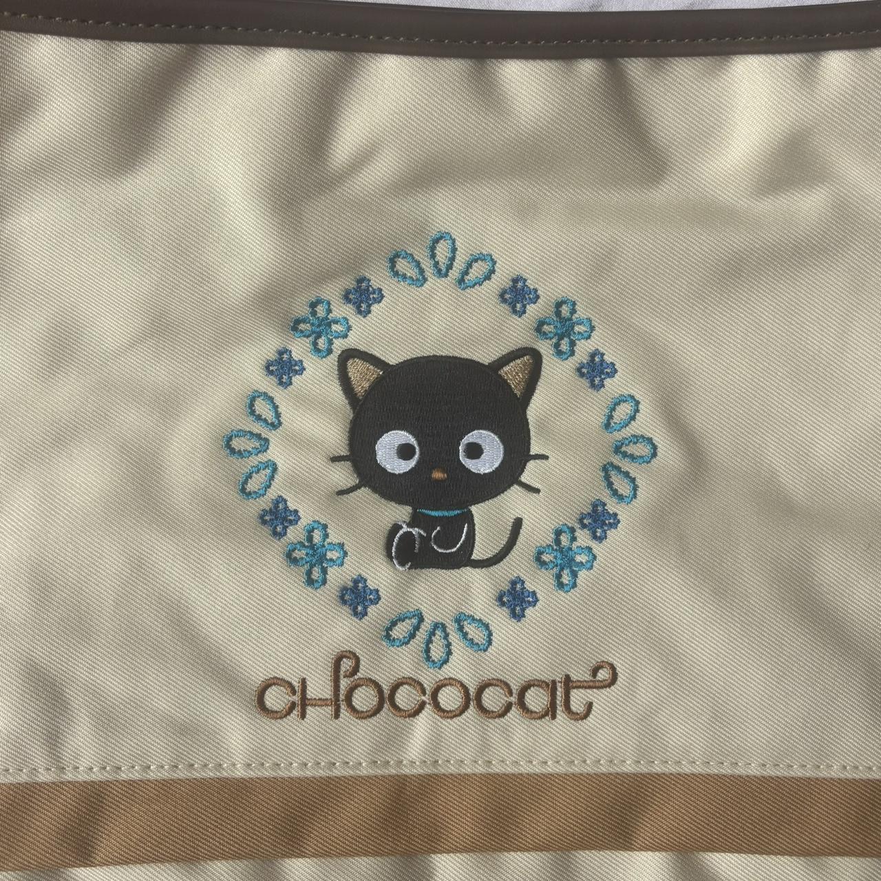 Y2k chococat bag 2000s chococat sanrio tan and... - Depop