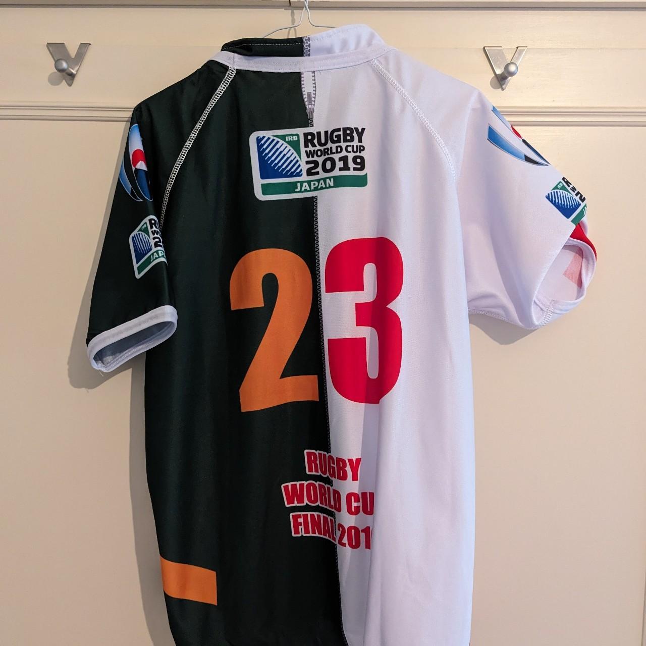 2019 rugby world cup final commemorative shirt South... - Depop