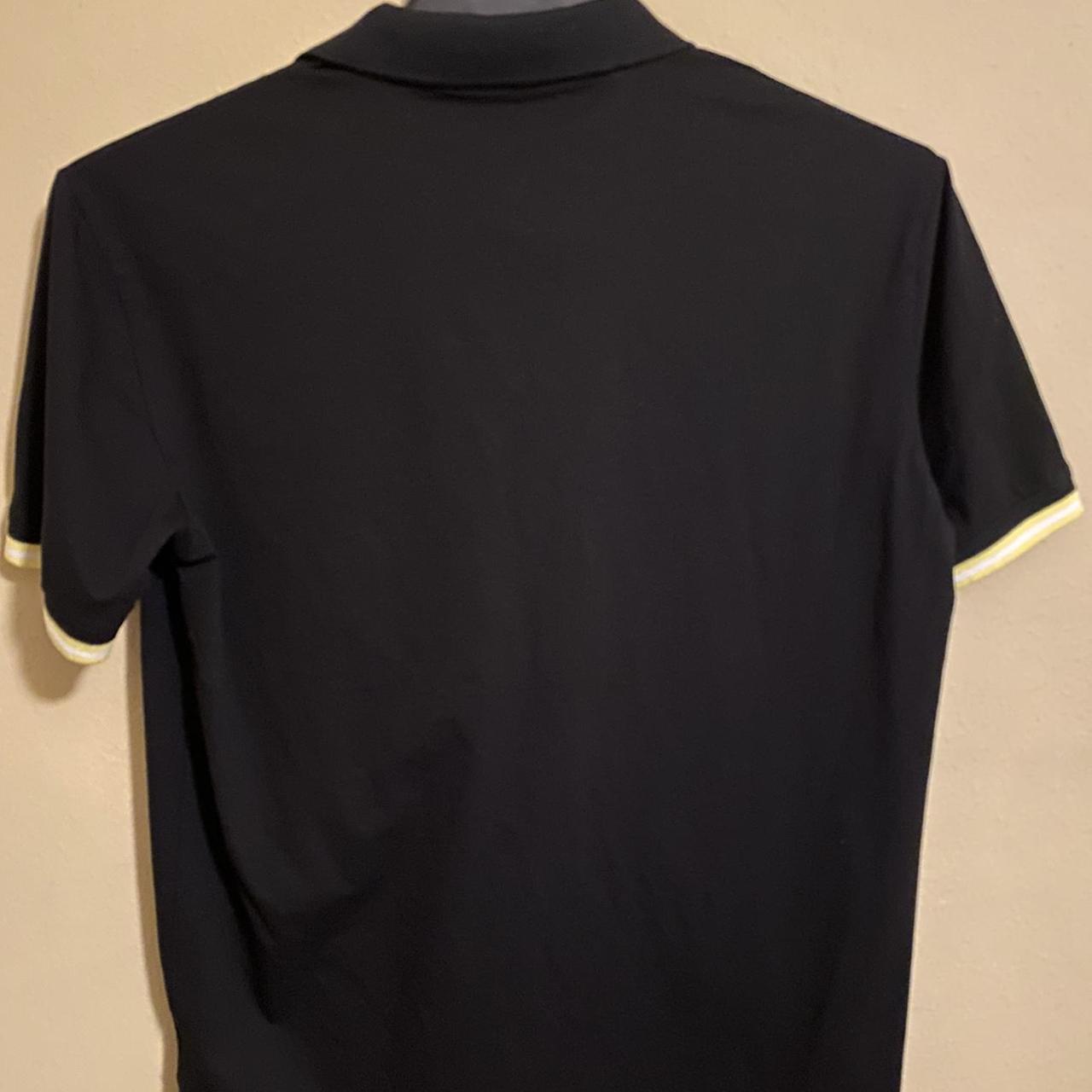 Fendi polo. Shoulder to bottom 25 in Pit to pit 19in - Depop