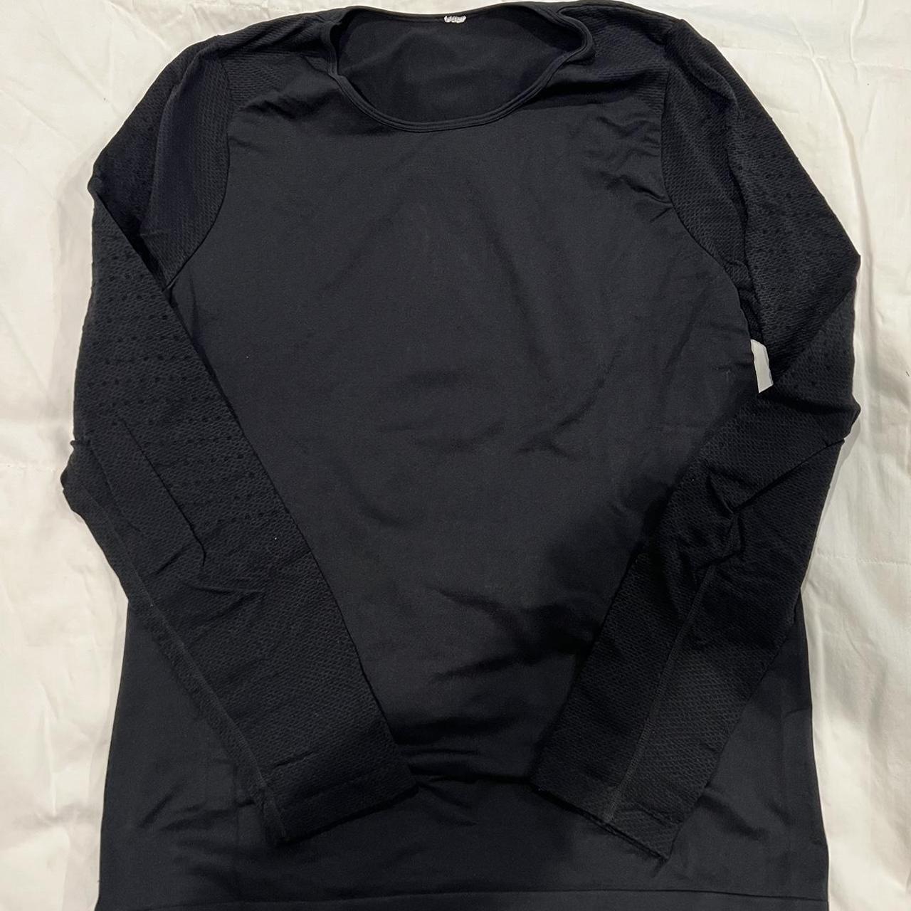 Fabletics black long sleeve size XL - Depop