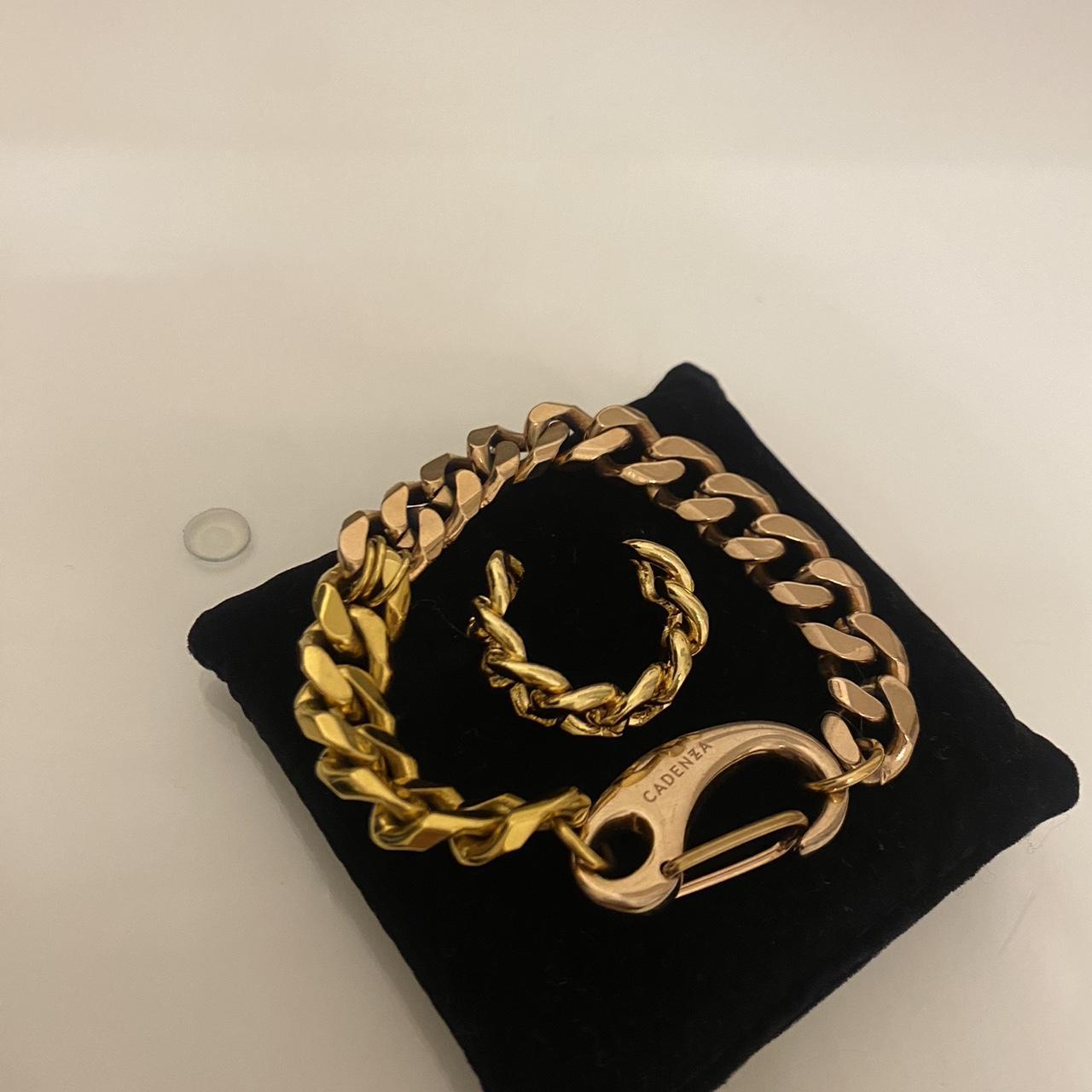 Bracelet and ring set #Gold... - Depop