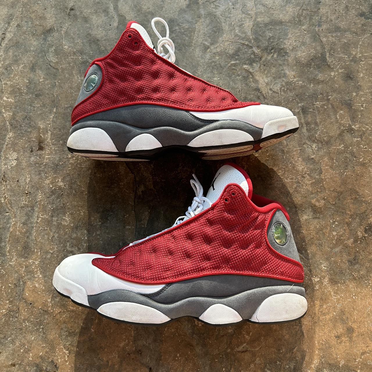 air jordan 13 red flint good condition no flaws - Depop