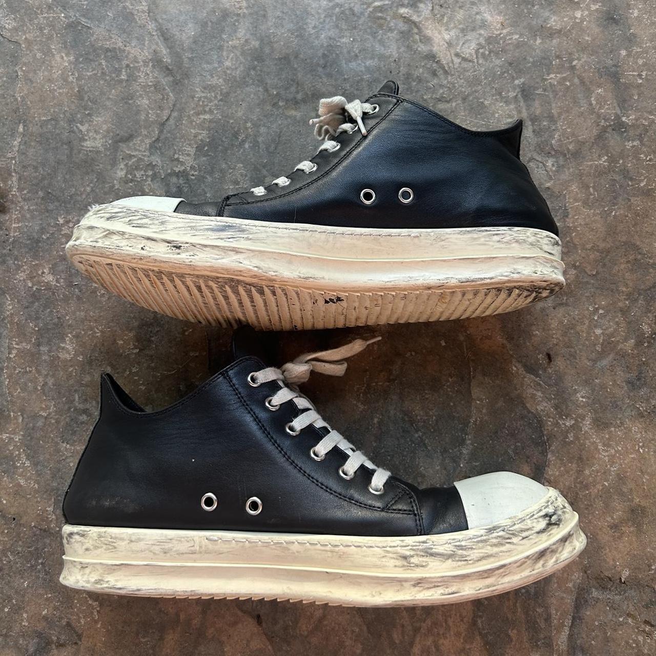 rick owens drkshdw ramones for sale flaws pictured - Depop