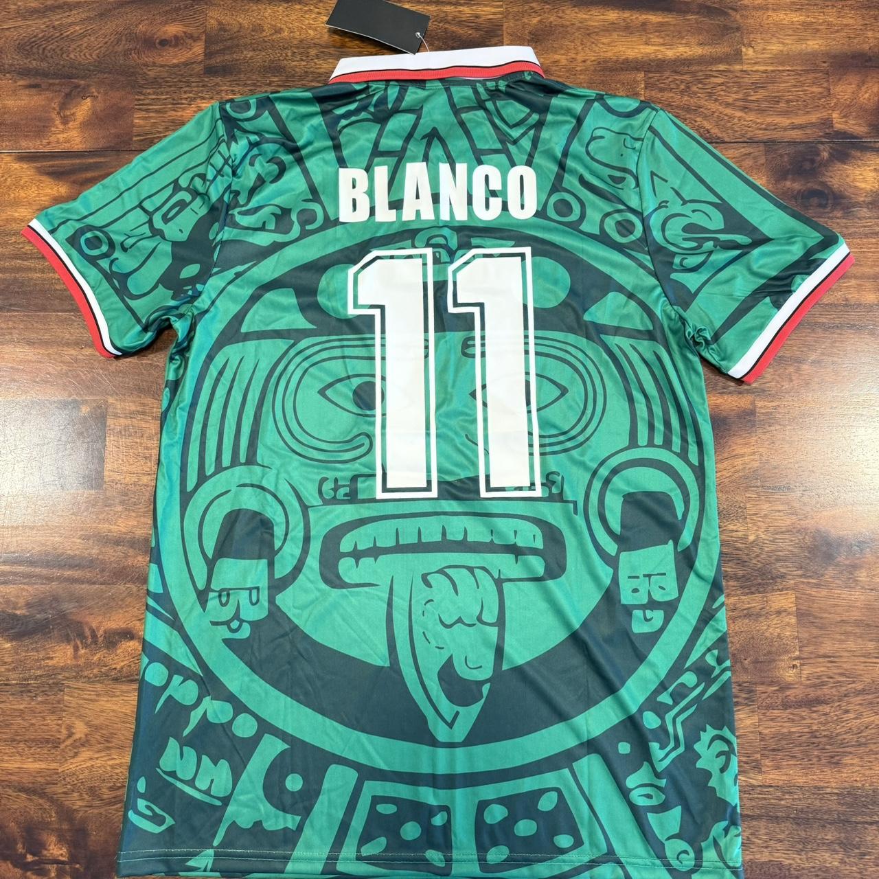 aba sport México 1998 france futbol jersey size... - Depop
