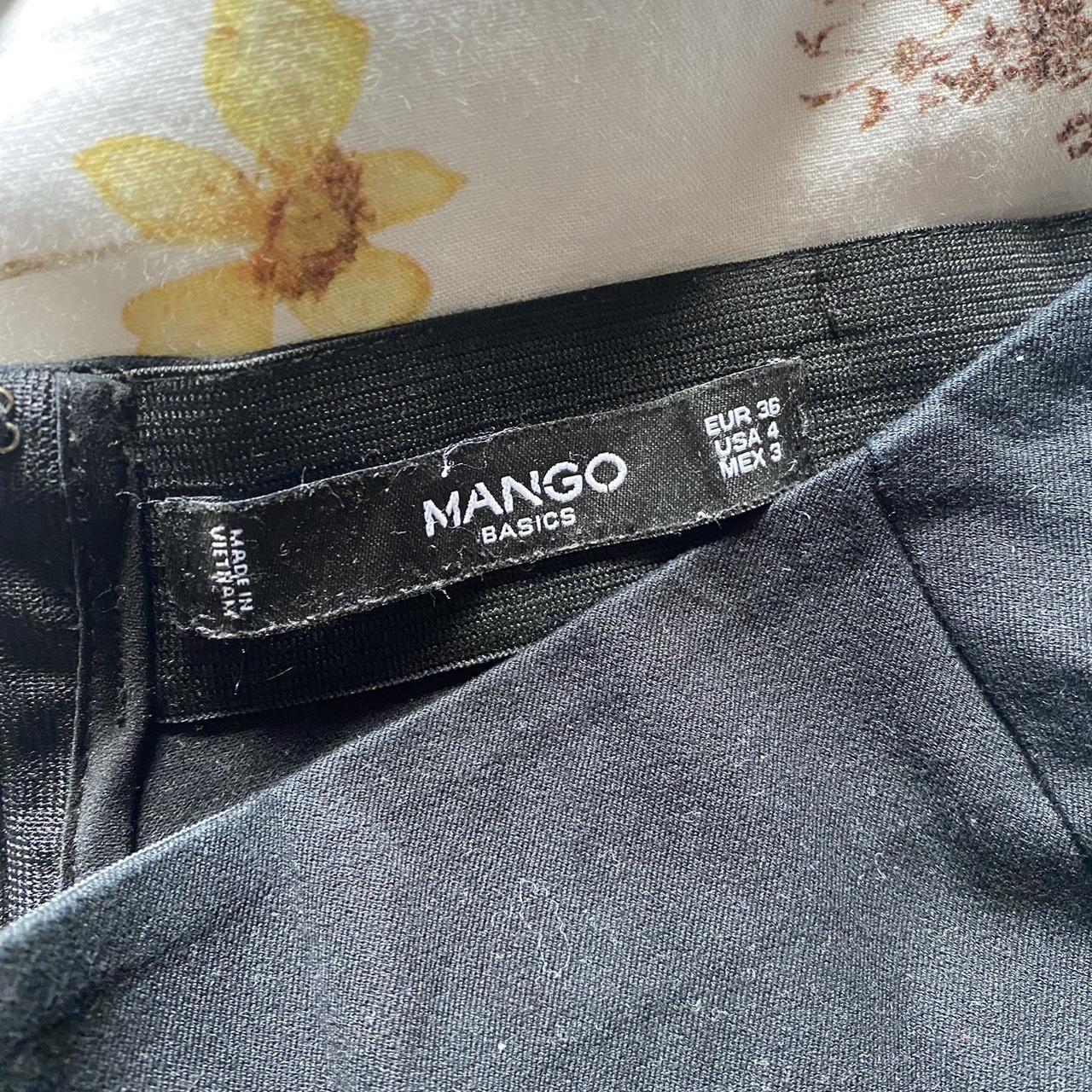 Mango work pants with stretchy waist So comfortable - Depop