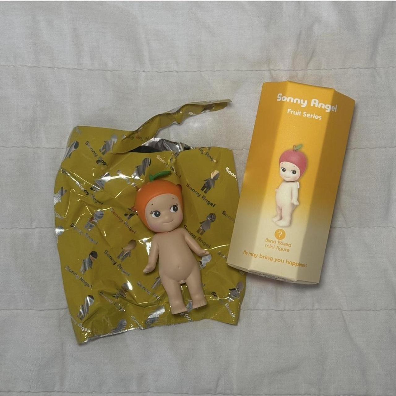 new orange sonny angel fruit series brand new, just... - Depop