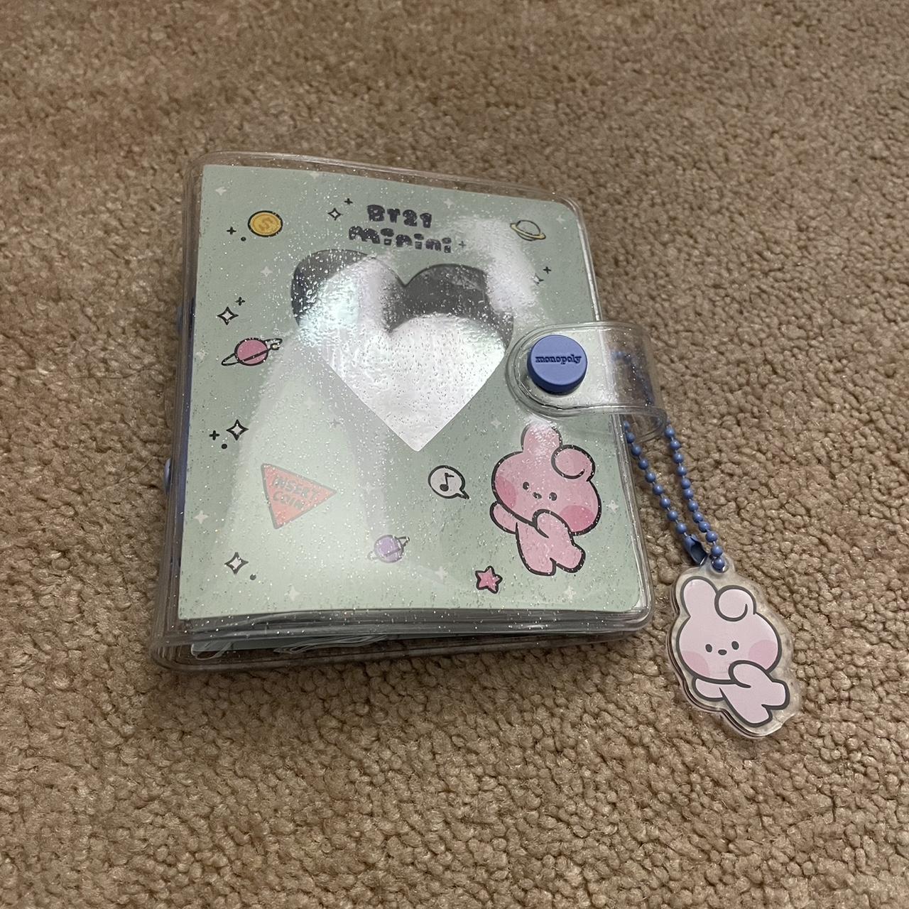 BT21 minini Kookie Photocard Binder - 15 Plastic... - Depop