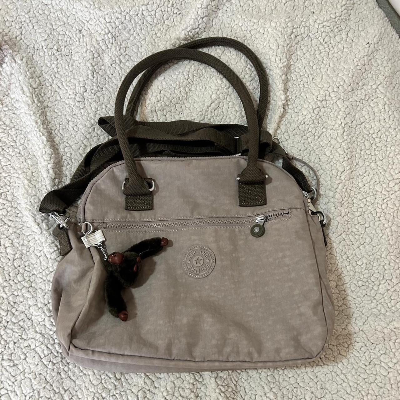 Kipling Women's Tan and Brown Bag | Depop
