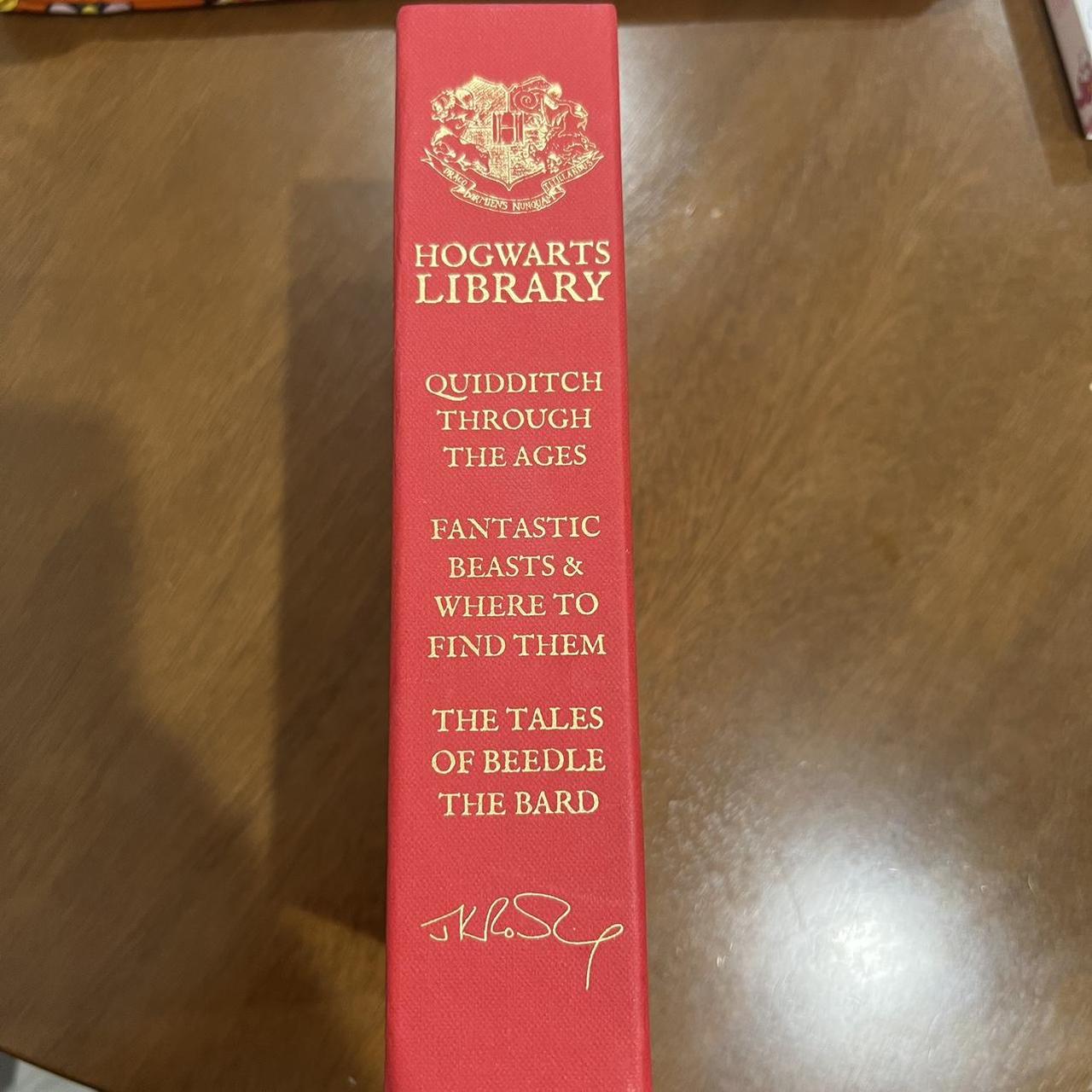 harry potter hogwarts library book set! 3 books... - Depop