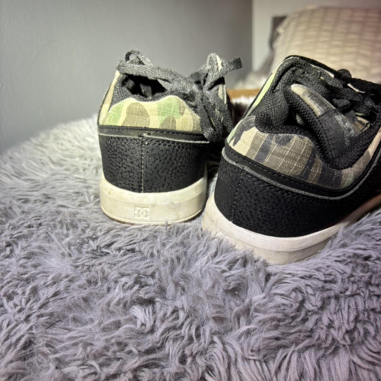 DC Shoes black and green trainers #skater women’s | Depop