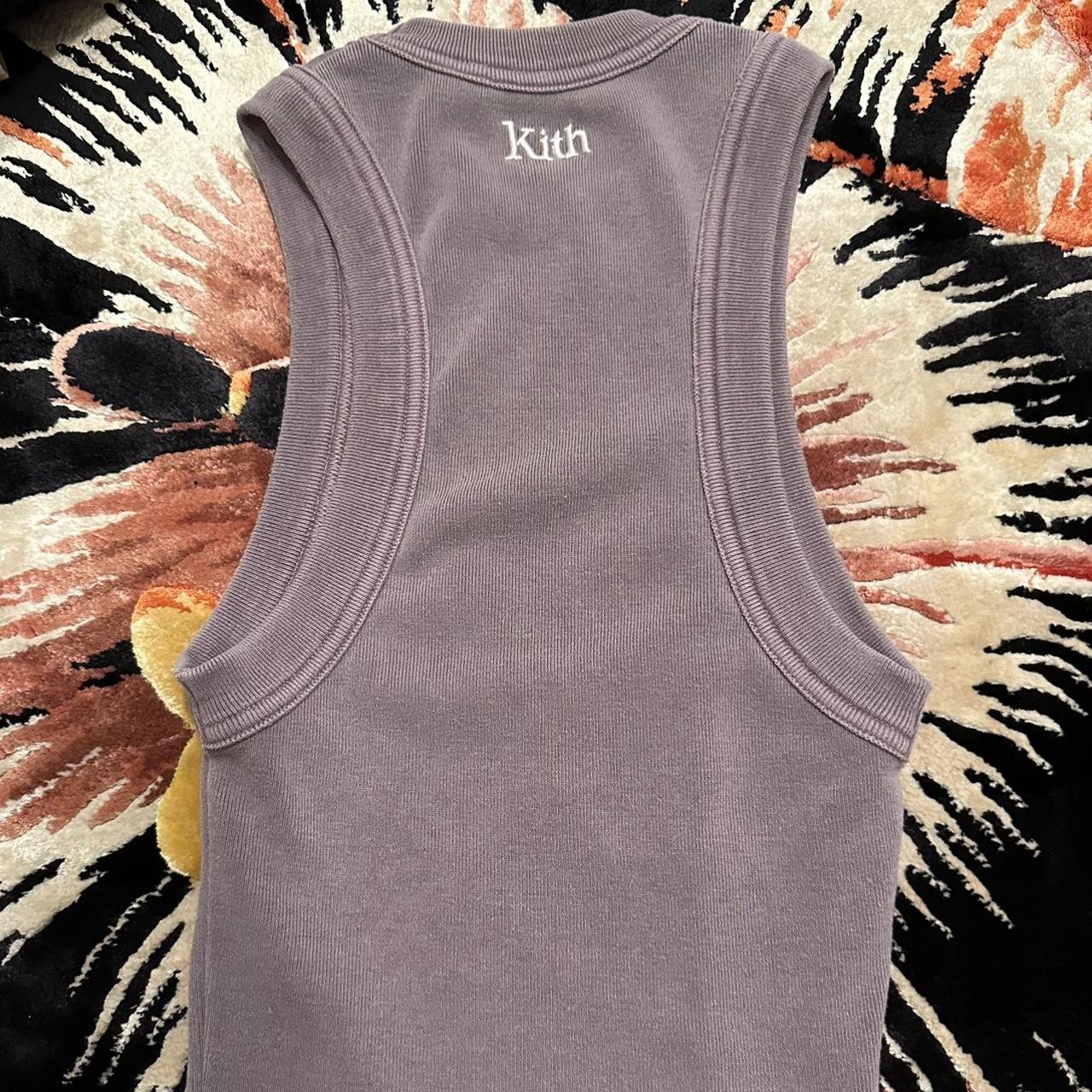 Kith Women's Purple Vest | Depop
