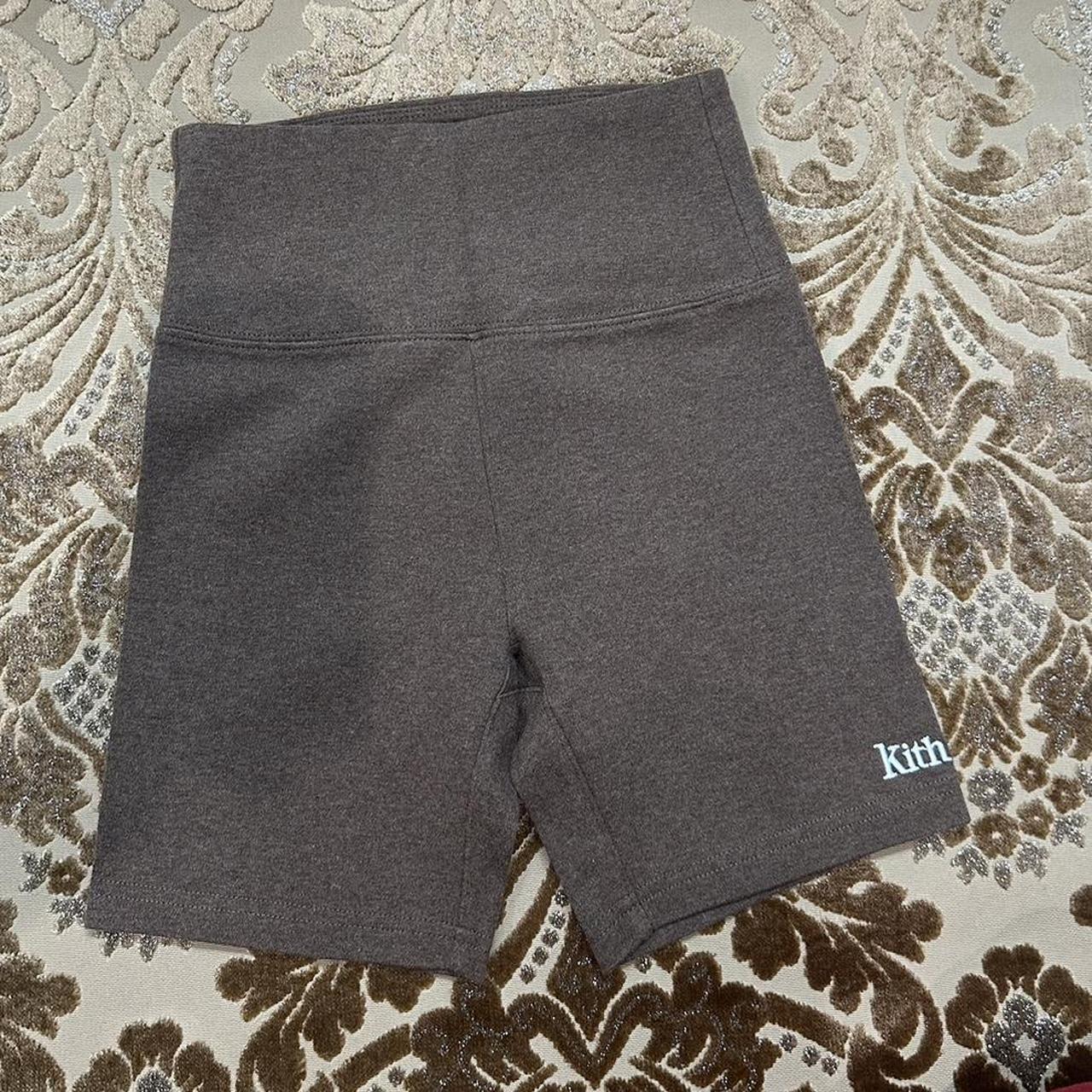 KITH BIKER SHORTS Color: brown Never worn #kith... - Depop