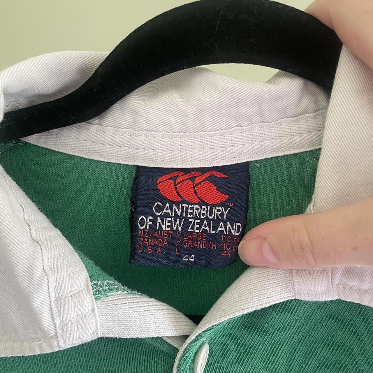 Vintage Canterbury of New Zealand green Ireland... - Depop