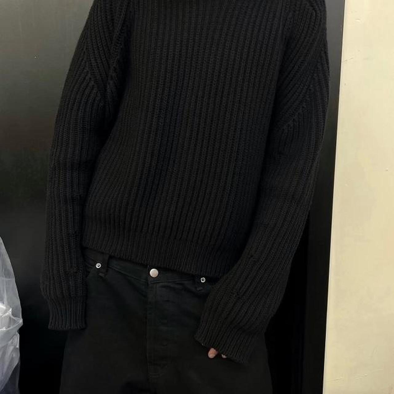 Ktwo Studies Black V2 Knit Sweater, only worn once.... | Depop