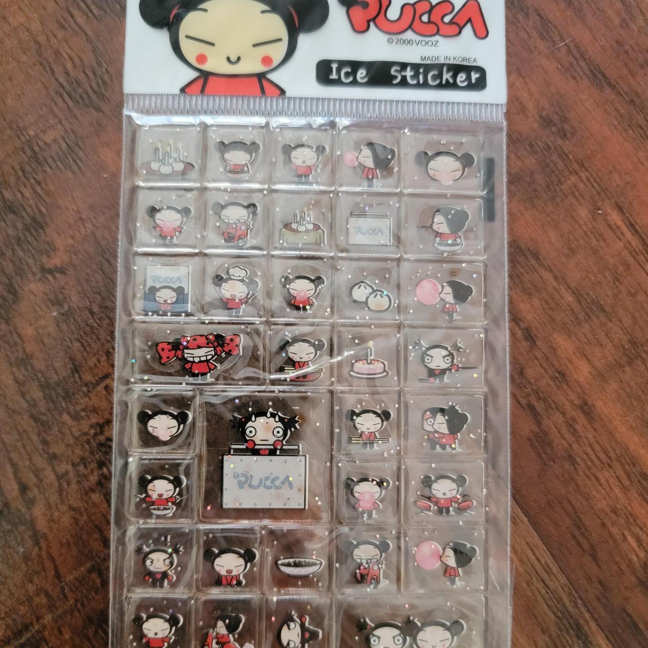 Pucca ice stickers #vtg#pucca#stickers - Depop