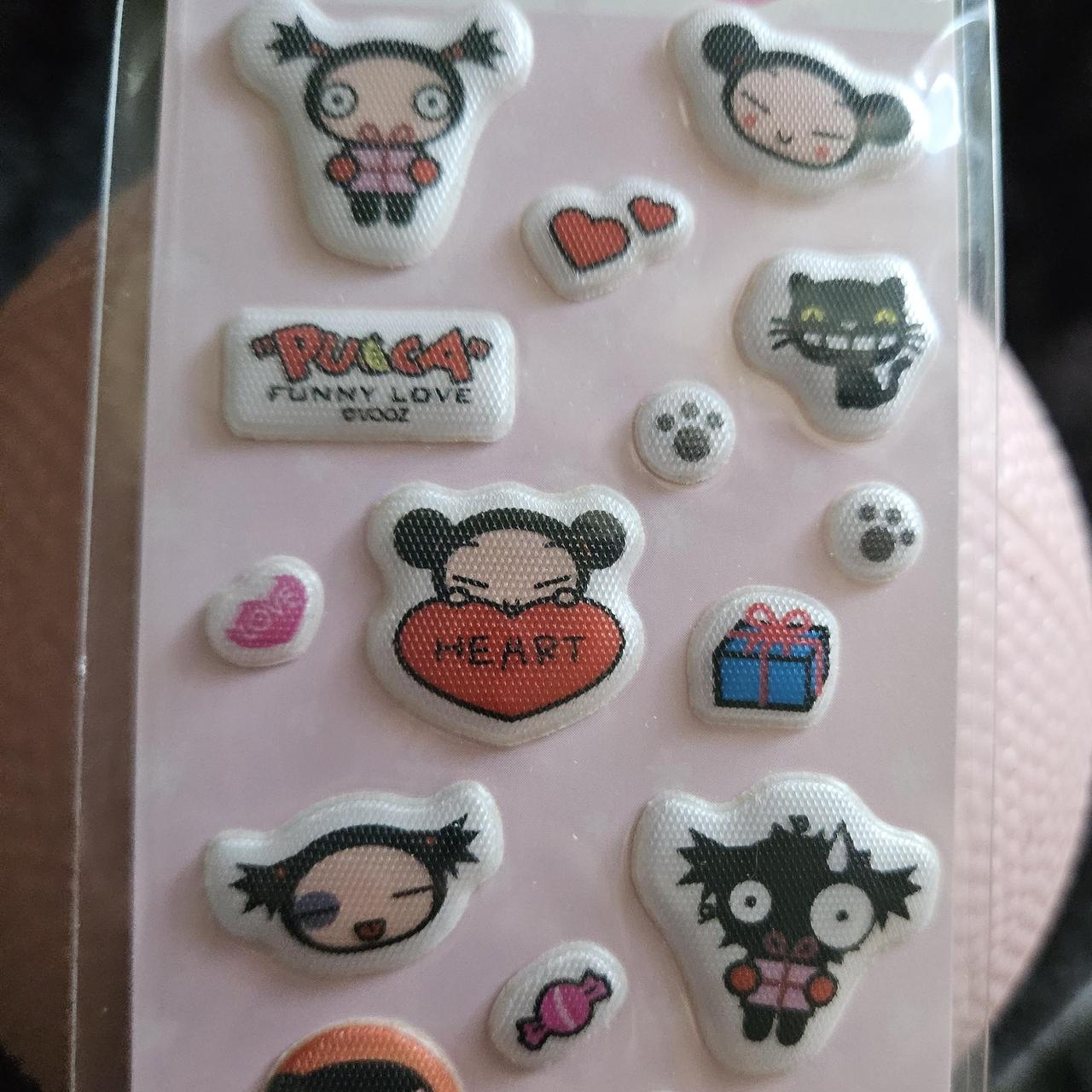 Pucca puffy stickers #pucca#vtg#stickers - Depop