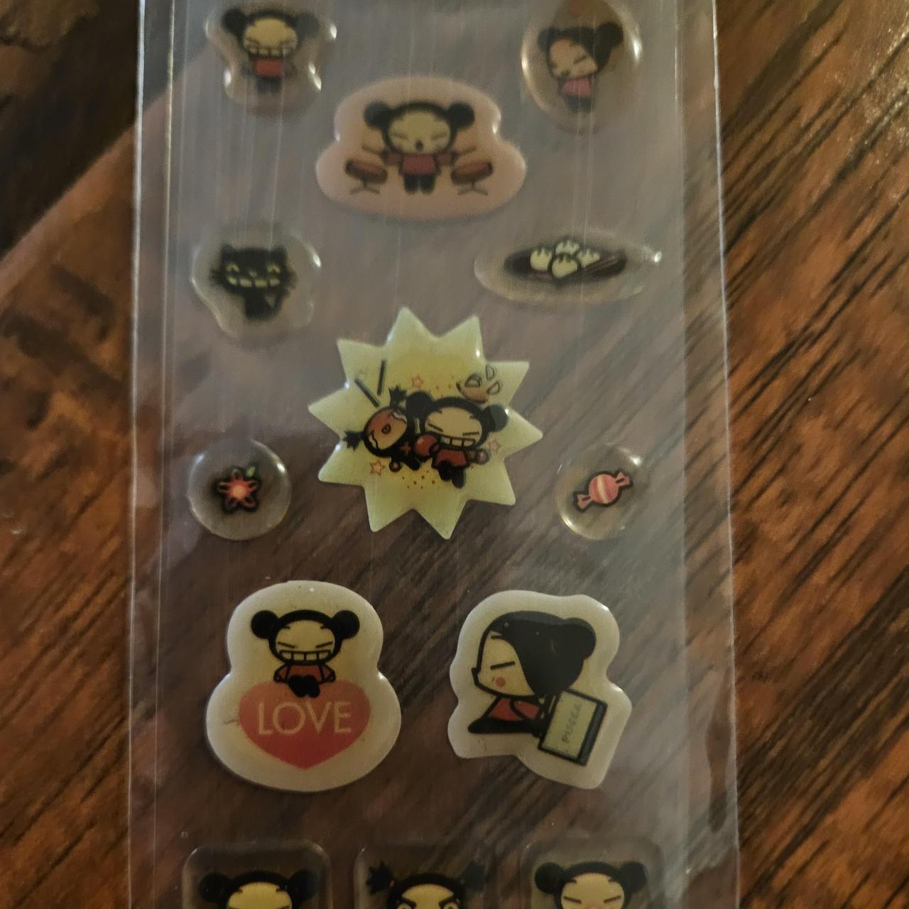 Vtg glossy pucca stickers #vtg#korean#pucca#stickers - Depop