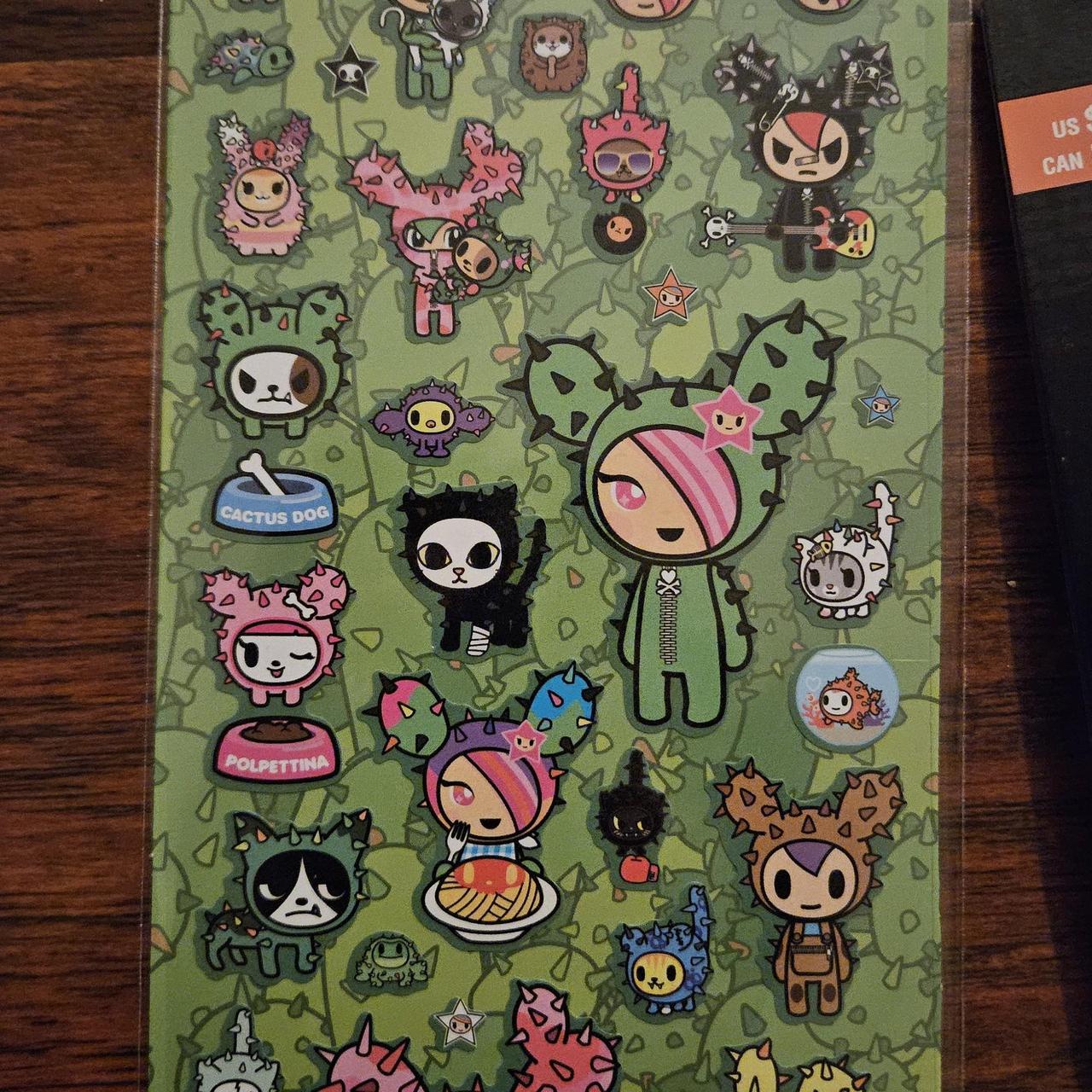 Toki doki stickers #cactus#tokidoki#stickers - Depop