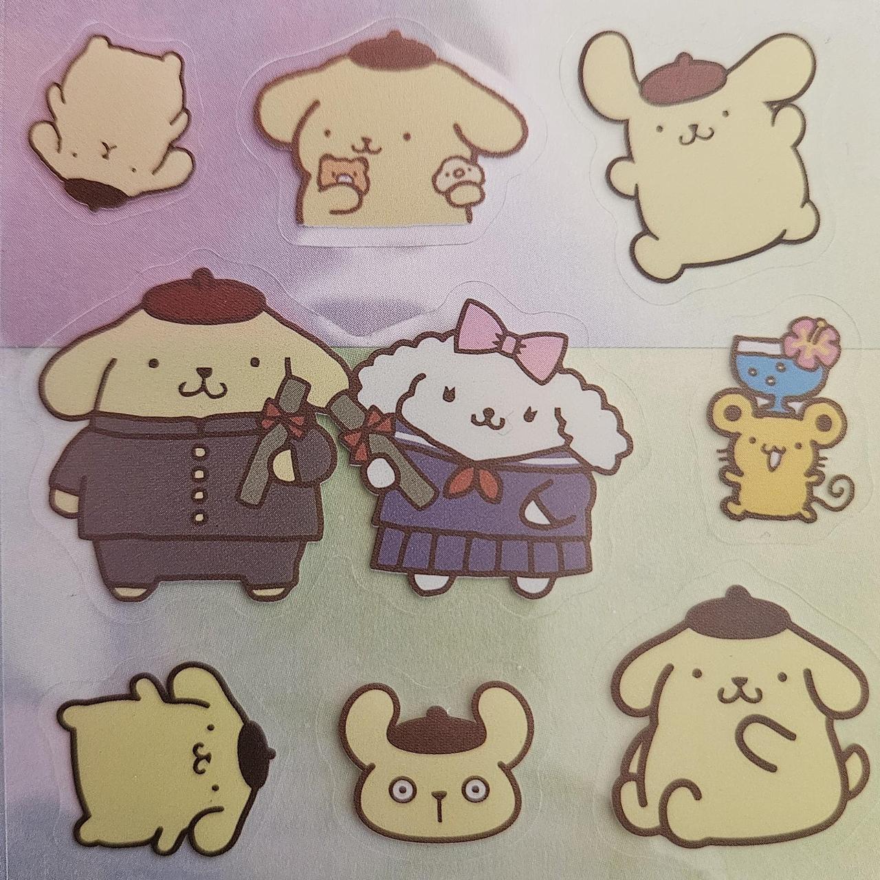 Pompompurin stickers #stickers#sanrio#pompompurin - Depop