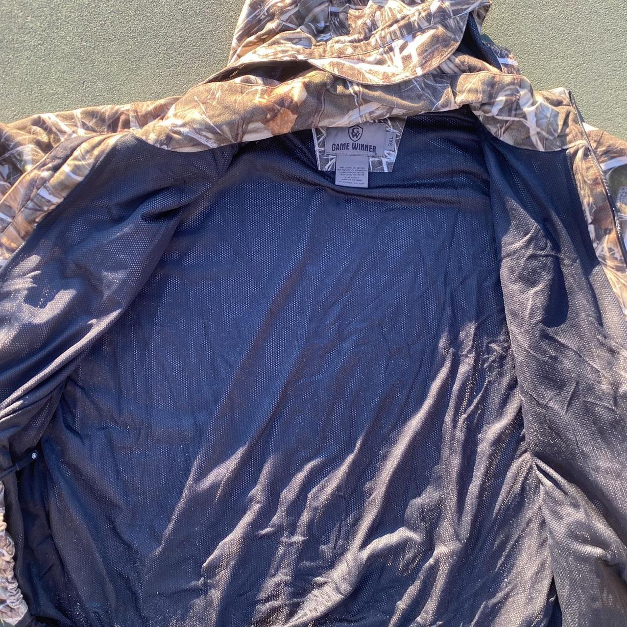 Game winner camo jacket Waterproof - Depop