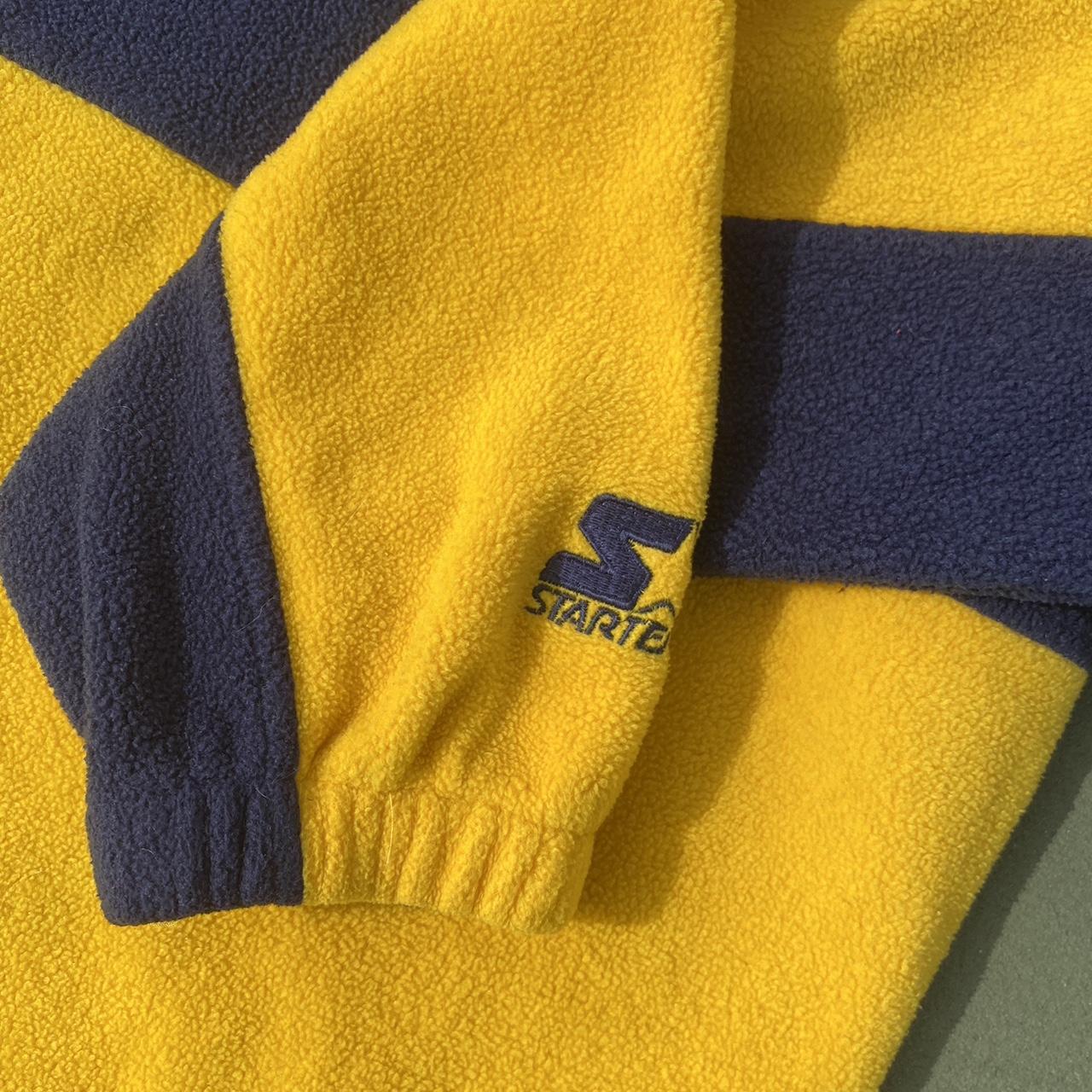 Michigan quarter zip starter jacket Large - Depop