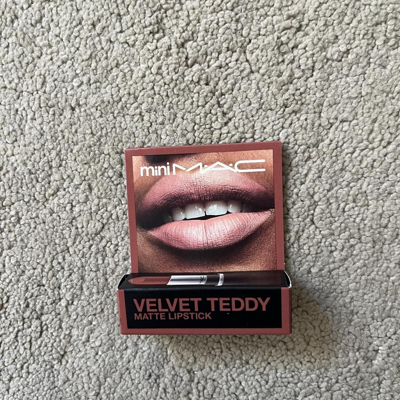 Mac lipstick, Velvet teddy - mini matte lipstick,... - Depop