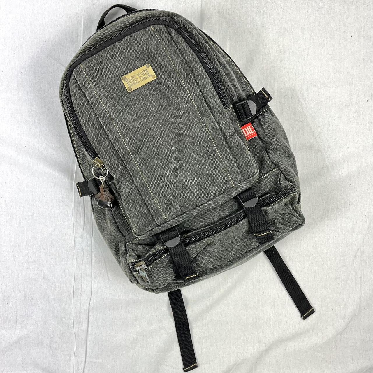 👽Diesel gorpcore utility multi pockets backpack in... - Depop