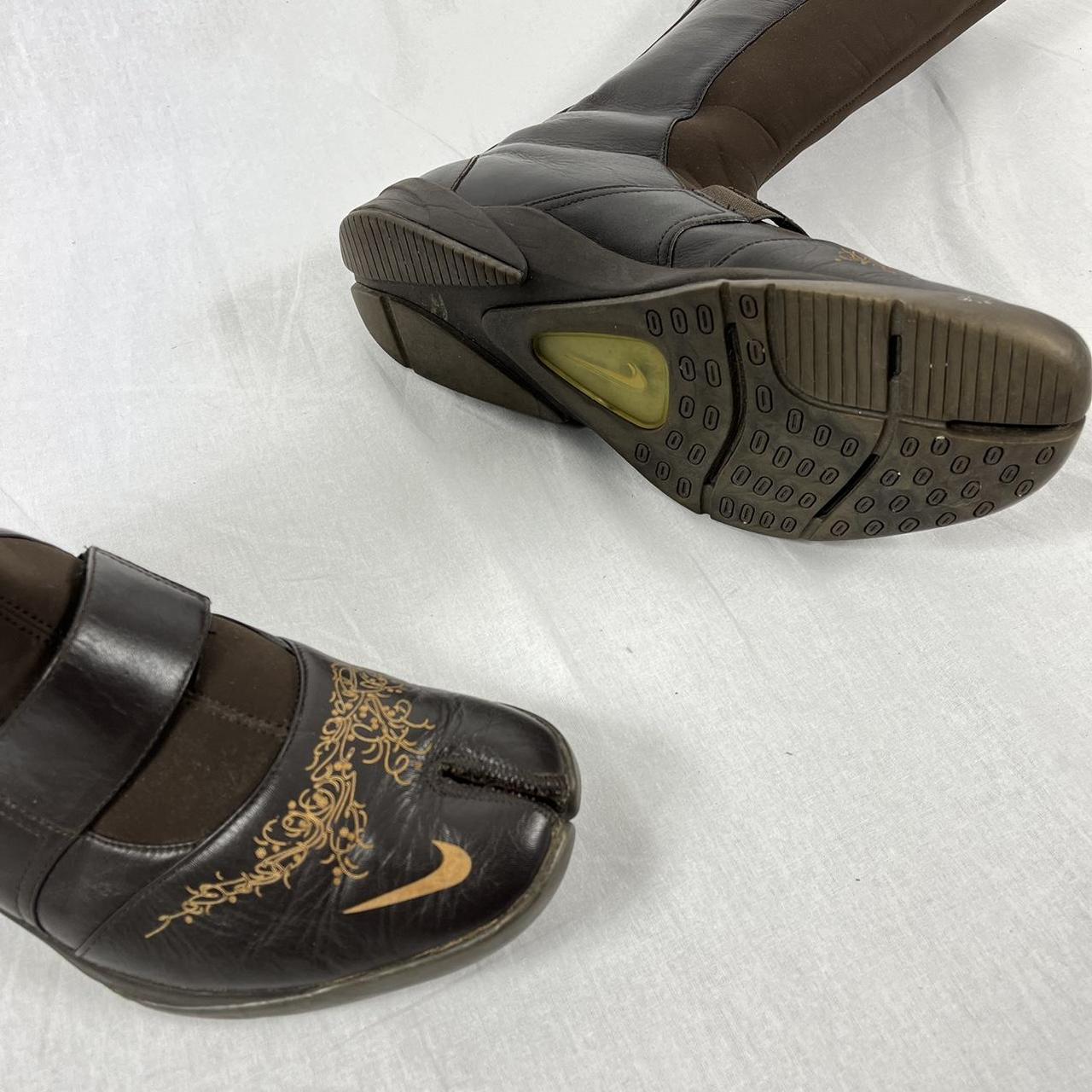 👽 Nike split toe tabi knee high boots, in... - Depop